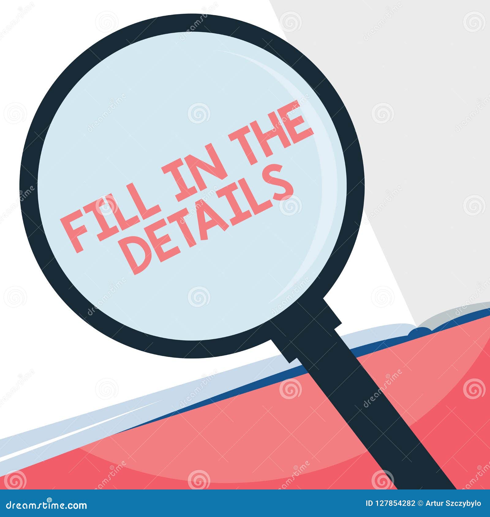 Handwriting Text Writing Fill in the Details. Concept Meaning Add ...