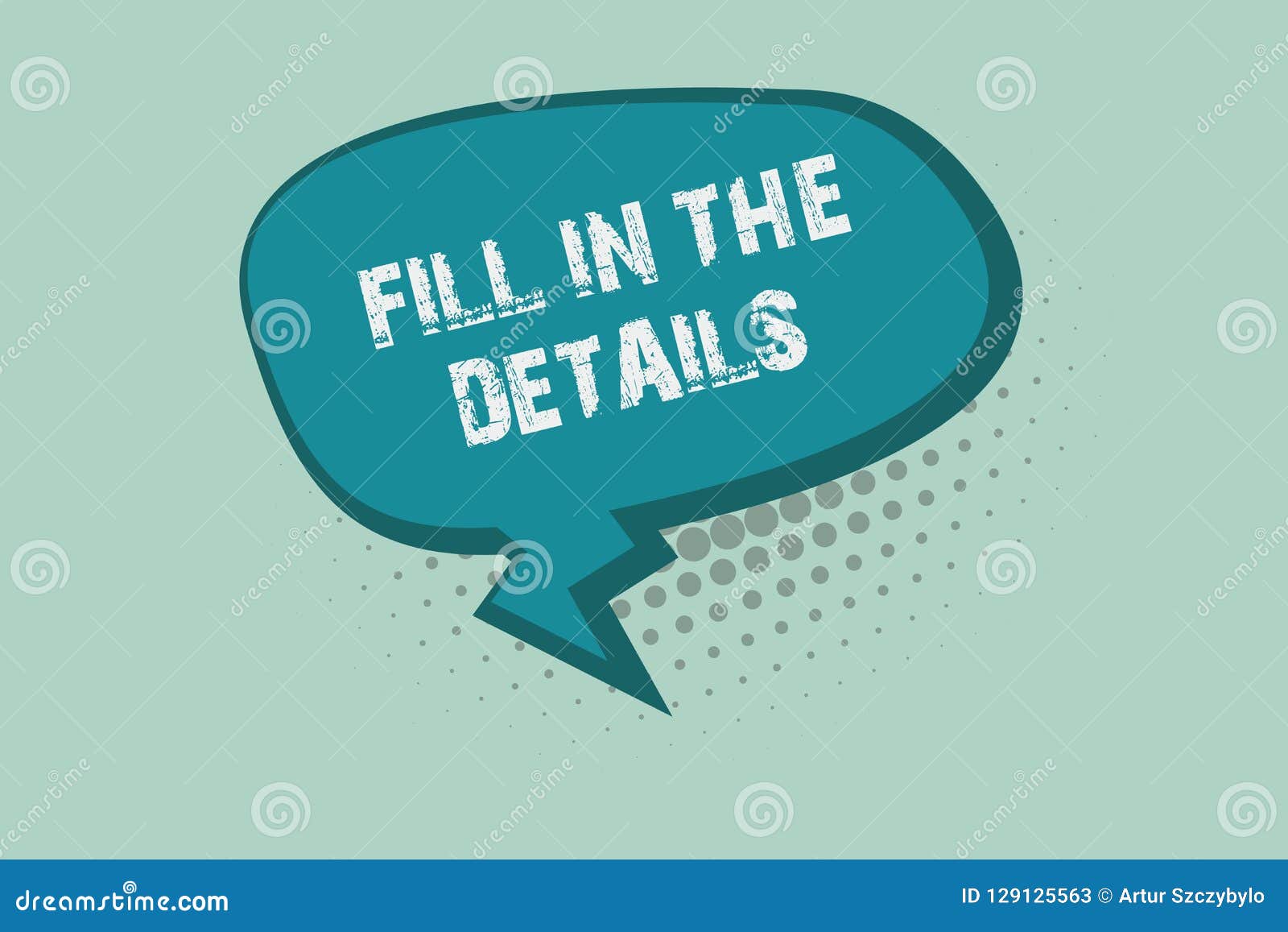 Handwriting Text Writing Fill in the Details. Concept Meaning Add ...