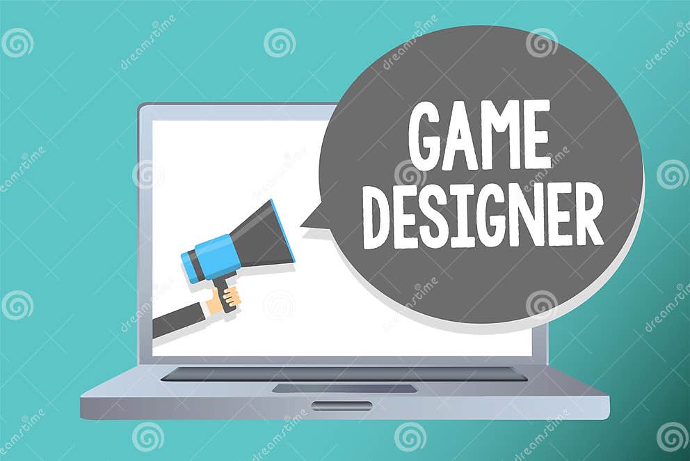 Handwriting Text Writing Game Designer. Concept Meaning Campaigner ...