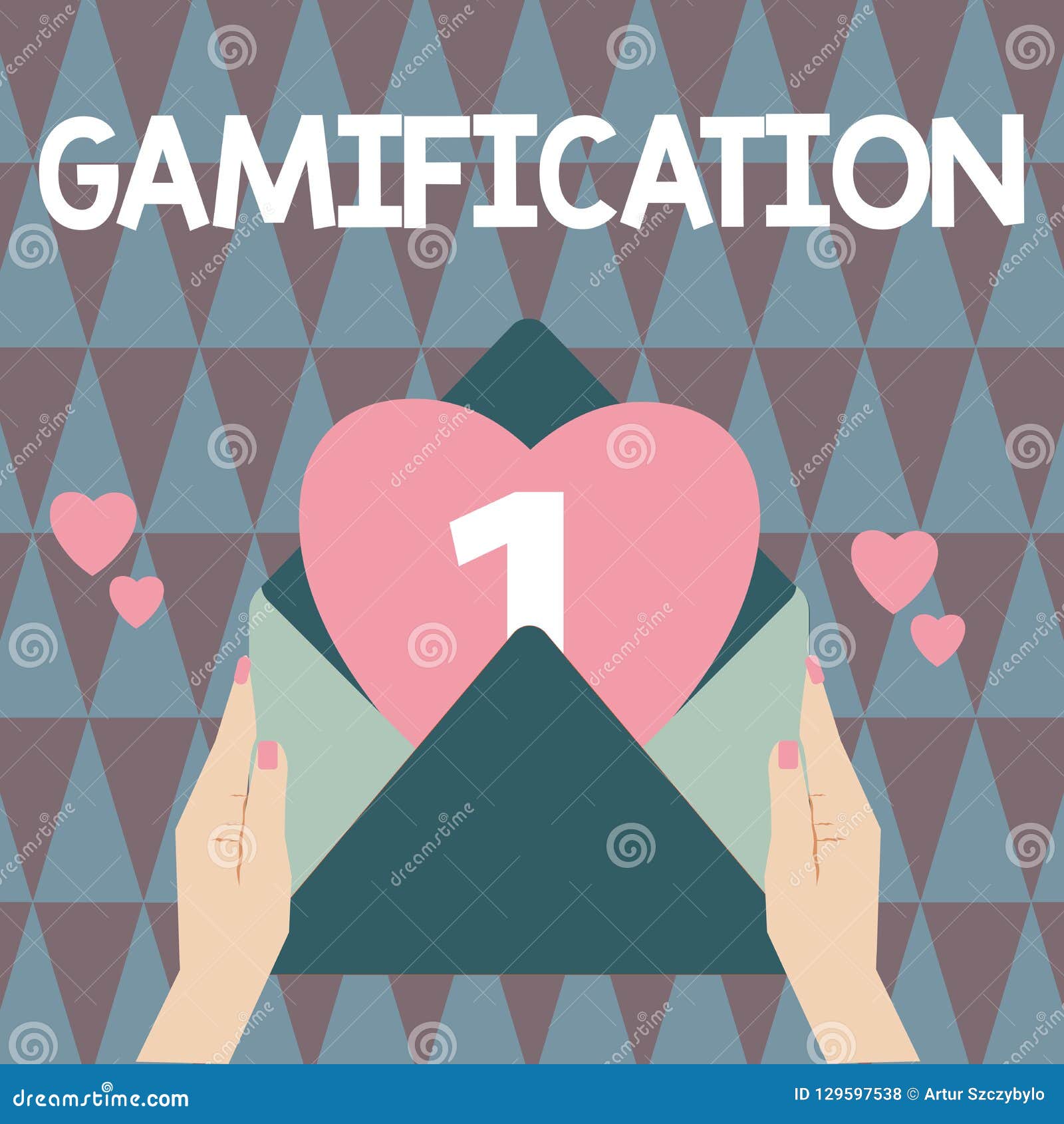 Handwriting Text Writing Gamification. Concept Meaning Application of ...