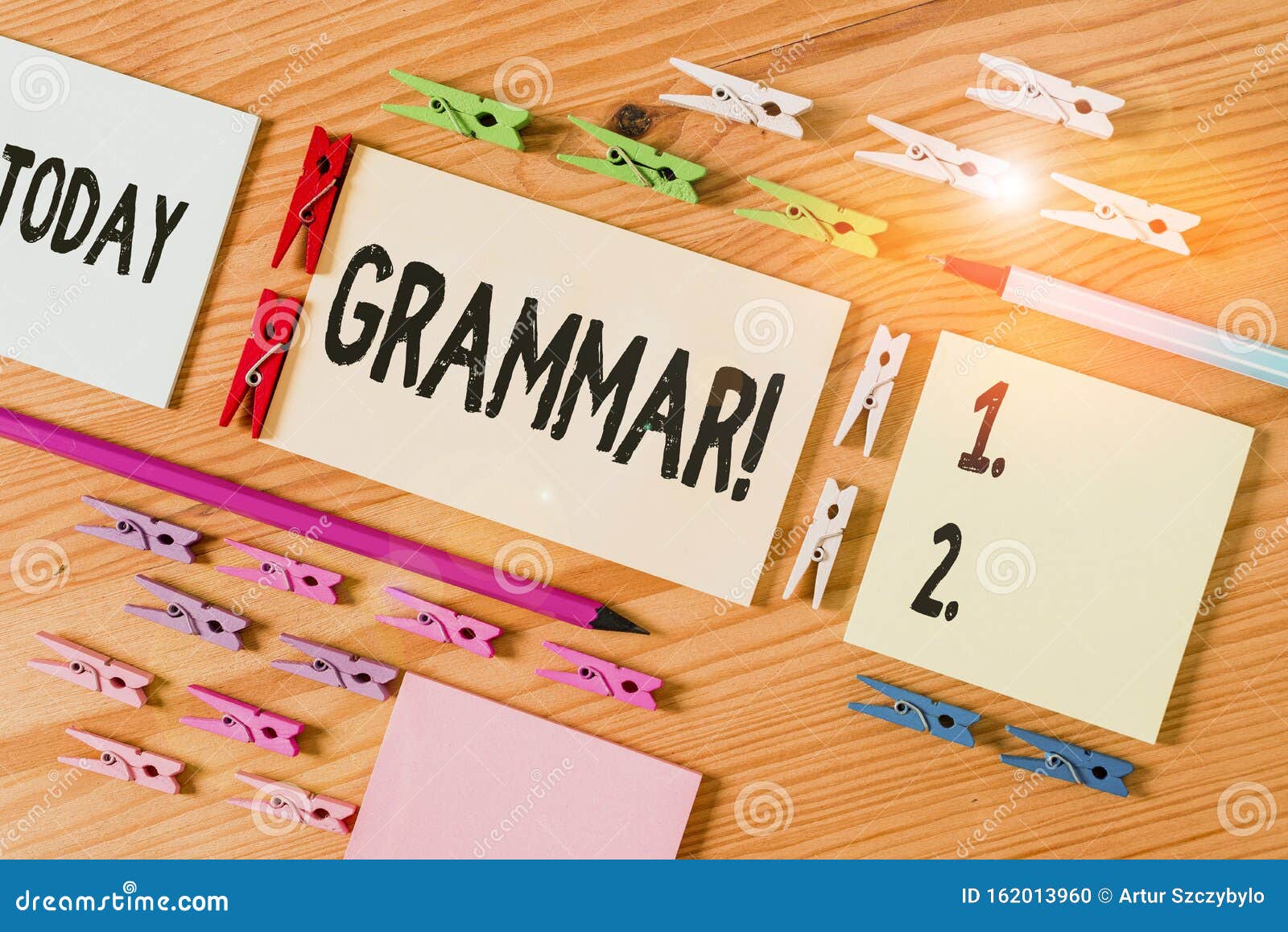 Handwriting Text Writing Grammar. Concept Meaning Whole System ...