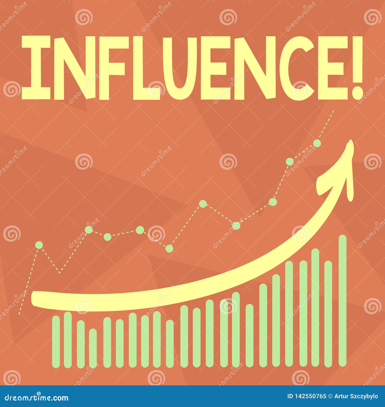 Handwriting Text Writing Influence. Concept Meaning Capacity To Have ...