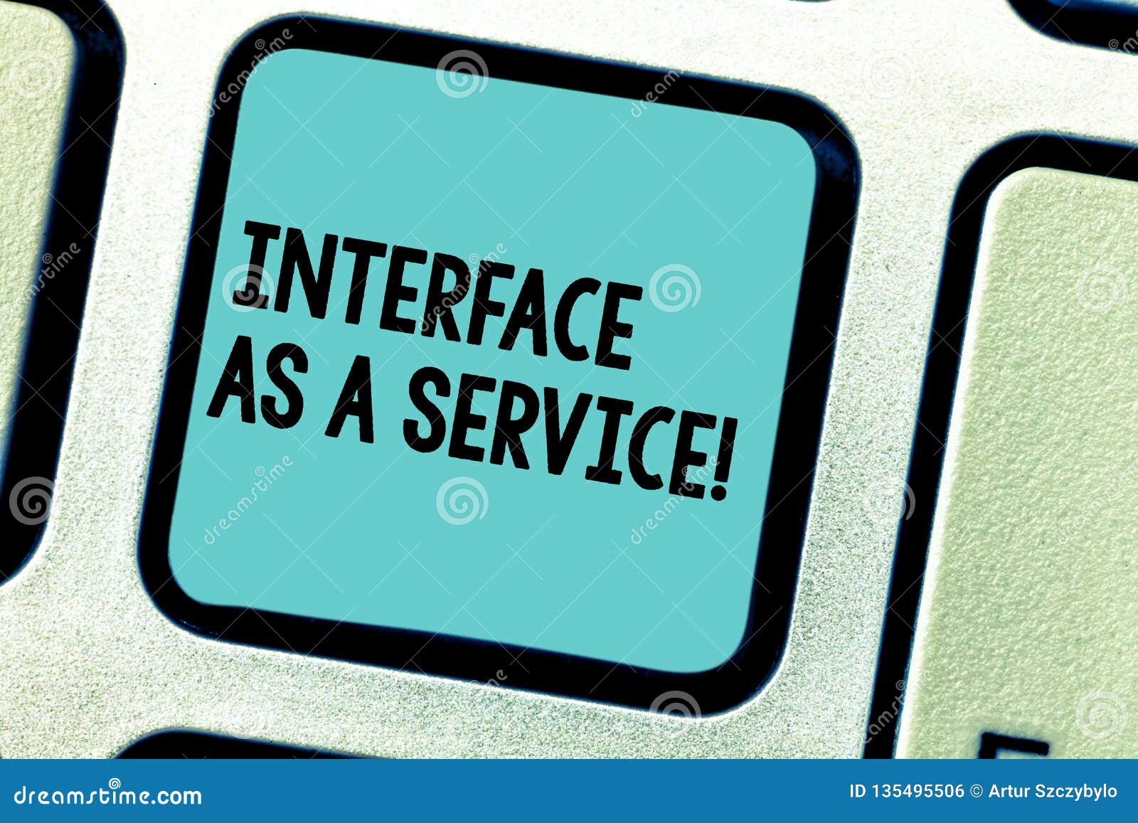 Handwriting Text Writing Interface As a Service. Concept Meaning ...