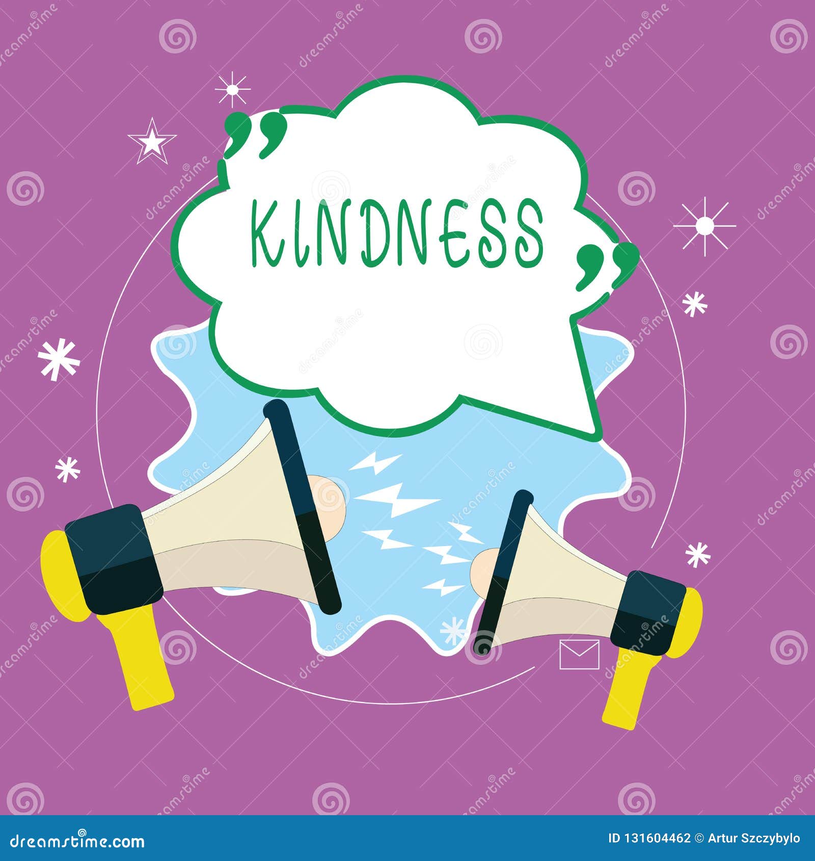 Handwriting Text Writing Kindness. Concept Meaning Quality of Being ...