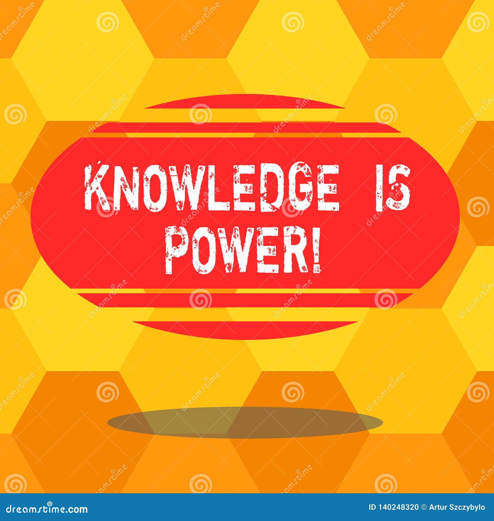 Handwriting Text Writing Knowledge is Power. Concept Meaning Knowing is ...