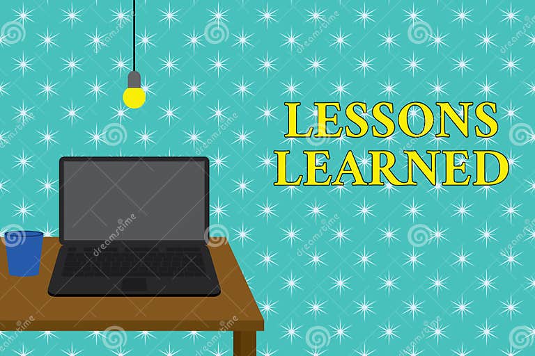 Handwriting Text Writing Lessons Learned. Concept Meaning the Knowledge ...