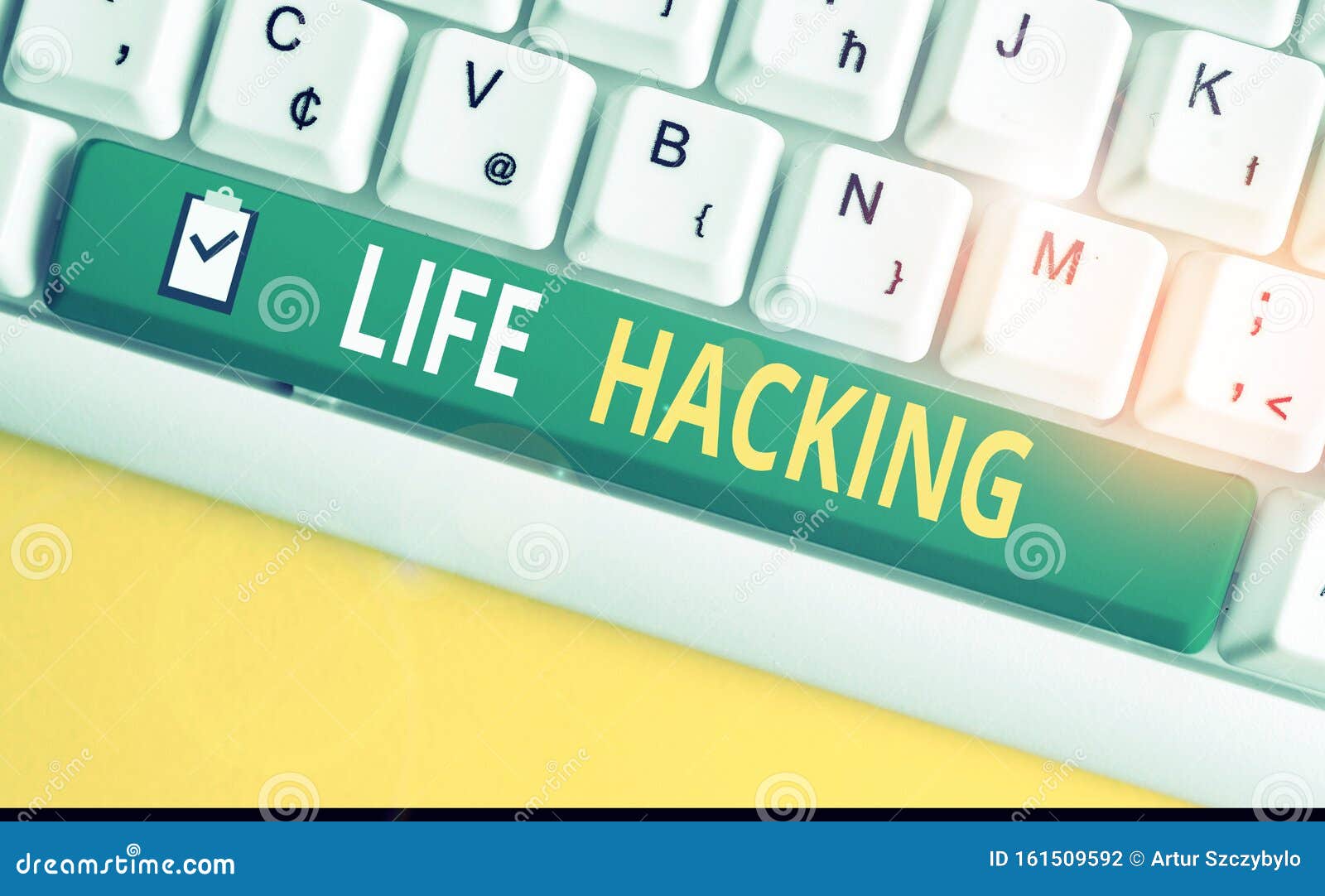 Handwriting Text Writing Life Hacking. Concept Meaning Simple and Clever Techniques in ...