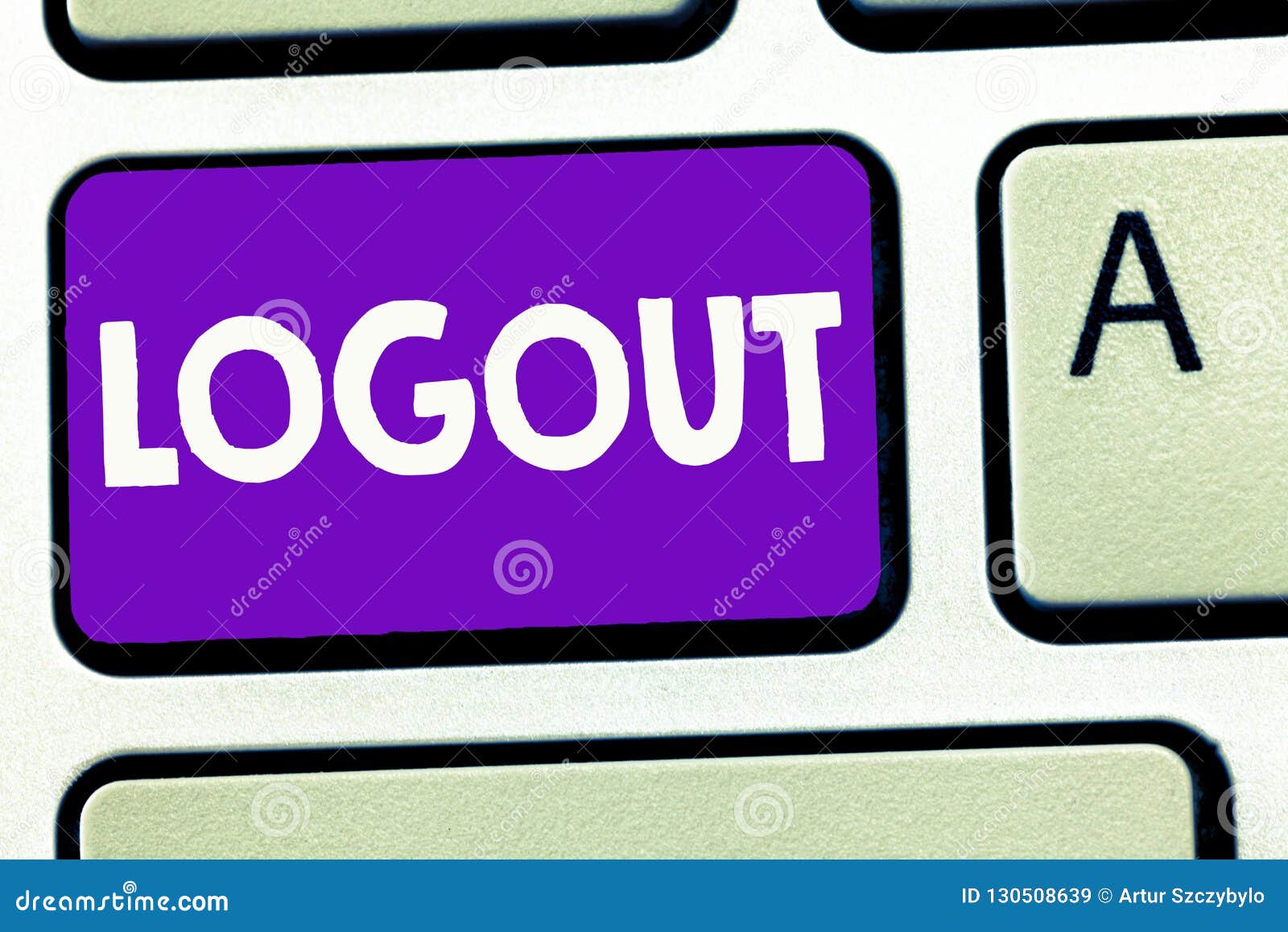 Handwriting Text Writing Logout Concept Meaning Go Through Procedures handwriting-text-writing-logout-concept-meaning-go-through-procedures