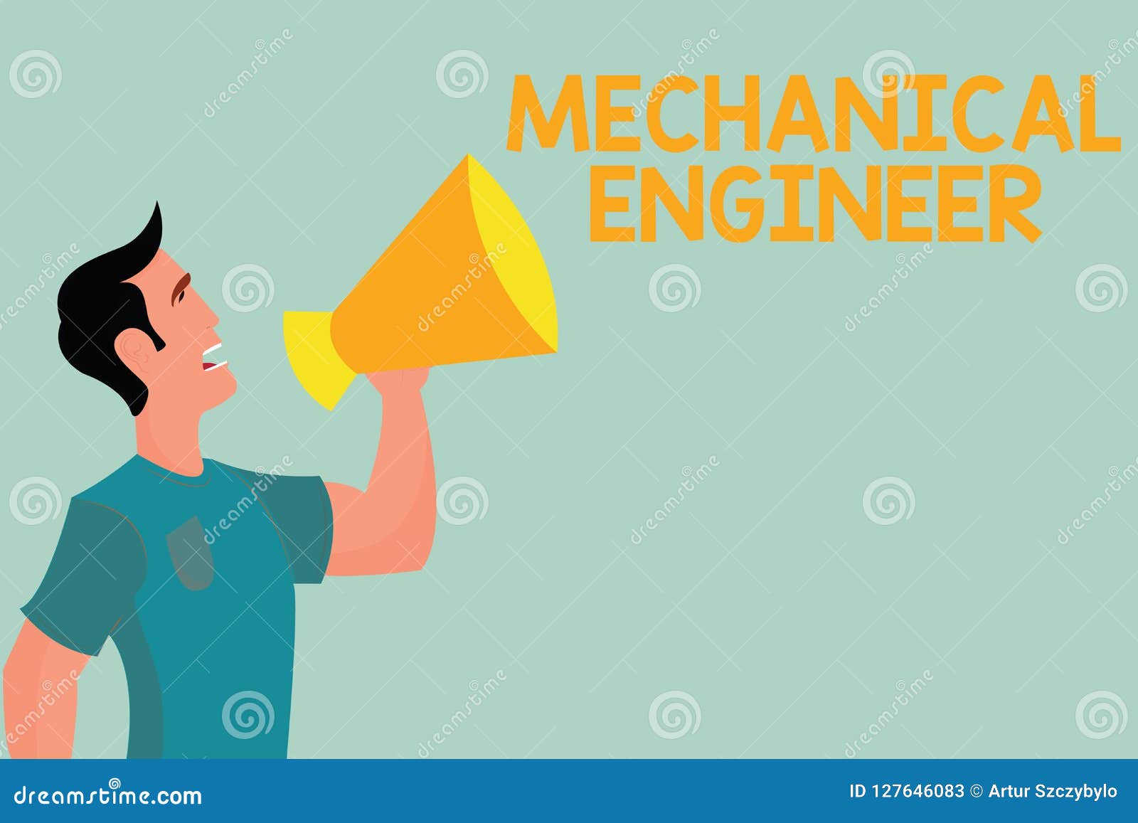 Handwriting Text Writing Mechanical Engineer. Concept Meaning Applied ...