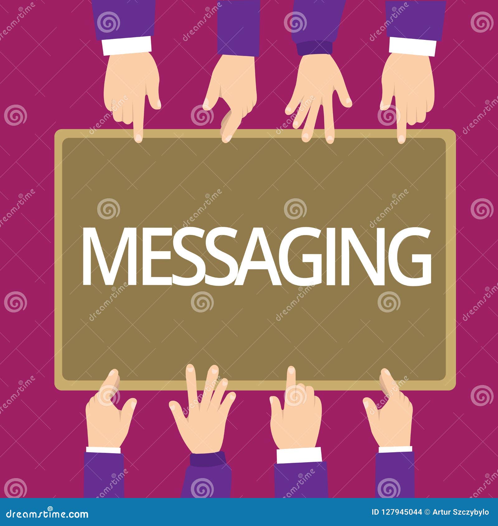 Handwriting Text Writing Messaging. Concept Meaning Communication with ...