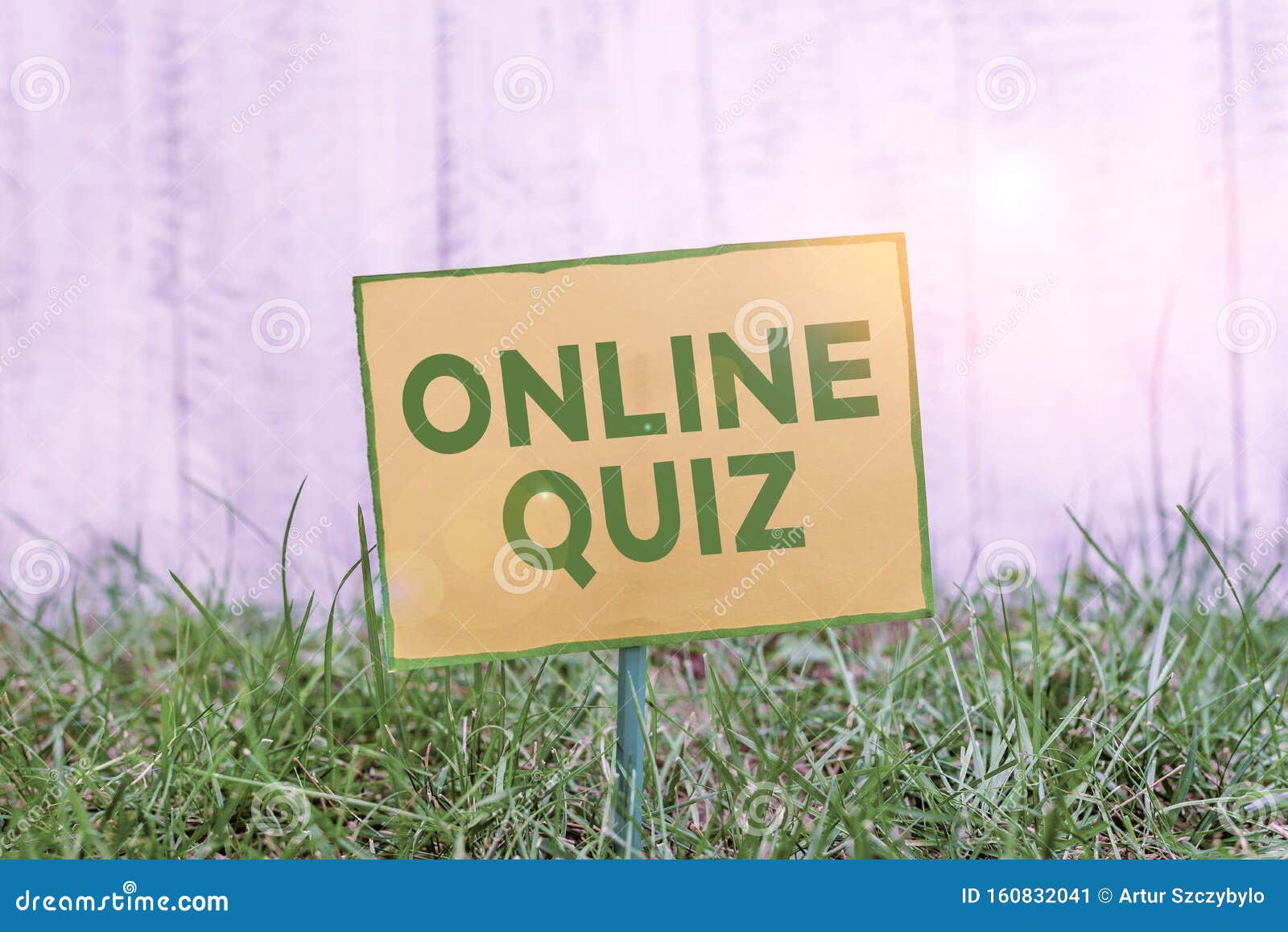 Handwriting Text Writing Online Quiz. Concept Meaning Game or a Mind ...