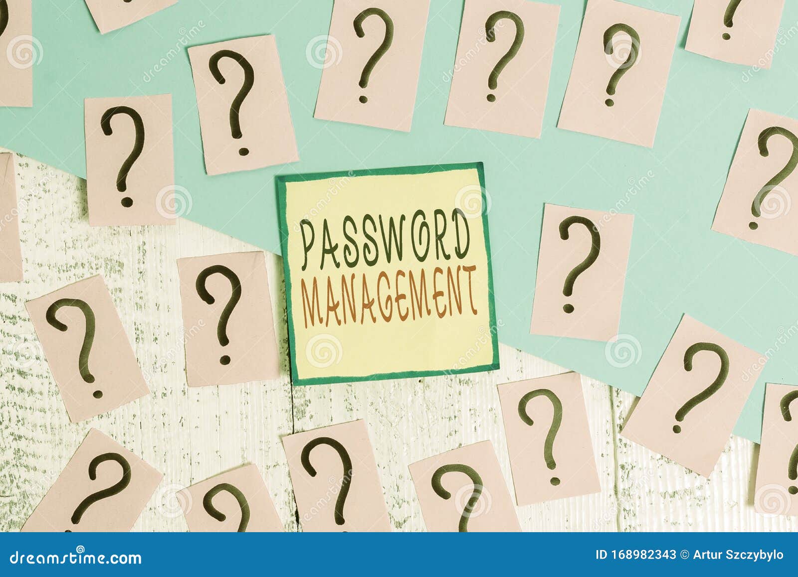 Handwriting Text Writing Password Management. Concept Meaning Software ...
