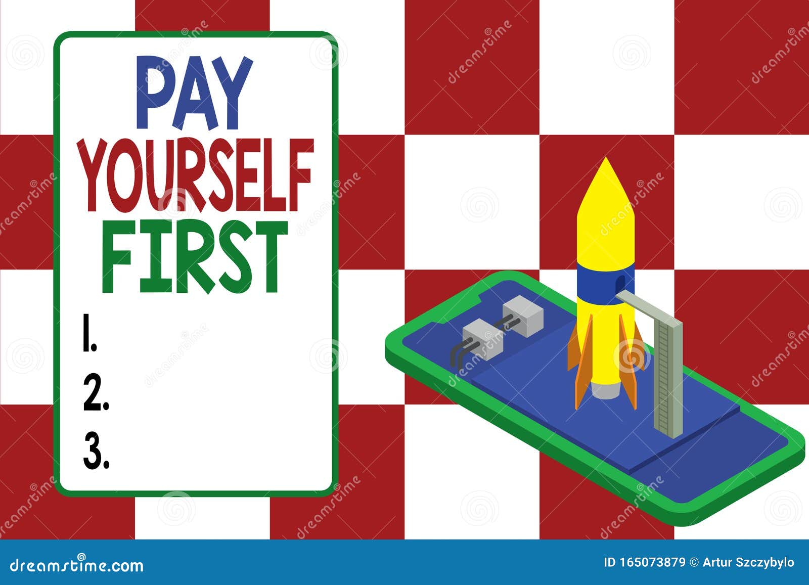 Handwriting Text Writing Pay Yourself First. Concept Meaning Saving for ...