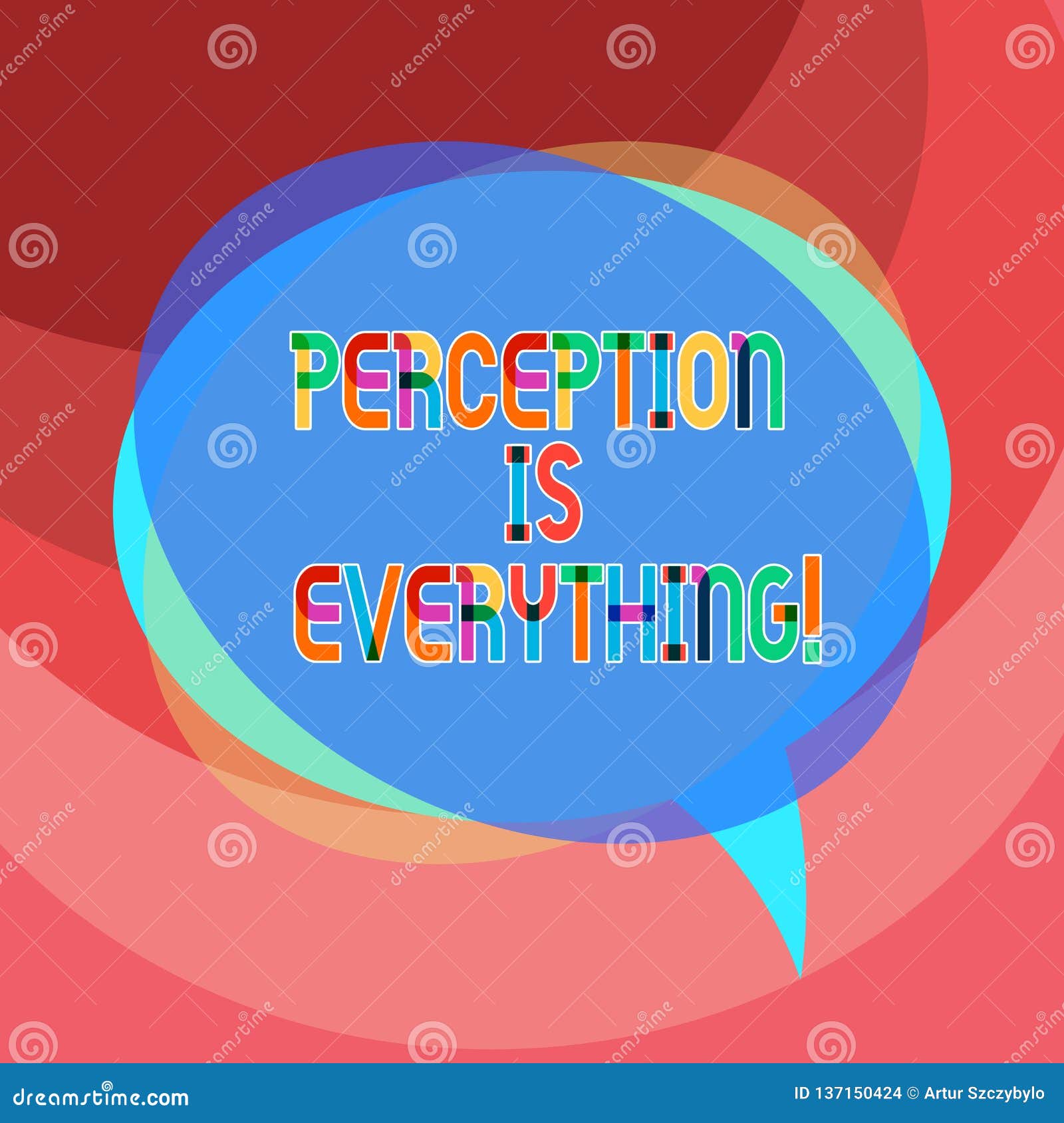 Handwriting Text Writing Perception is Everything. Concept Meaning How ...