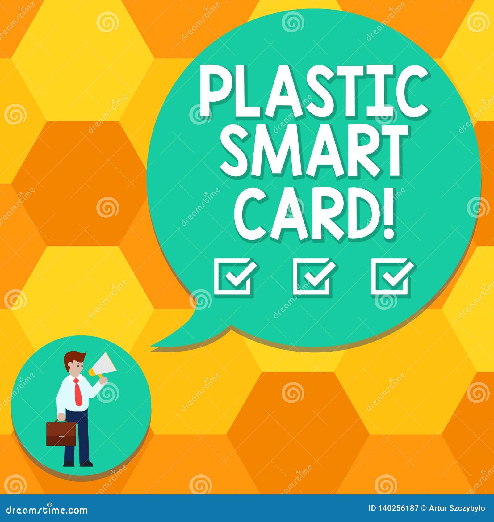 Handwriting Text Writing Plastic Smart Card. Concept Meaning Security ...