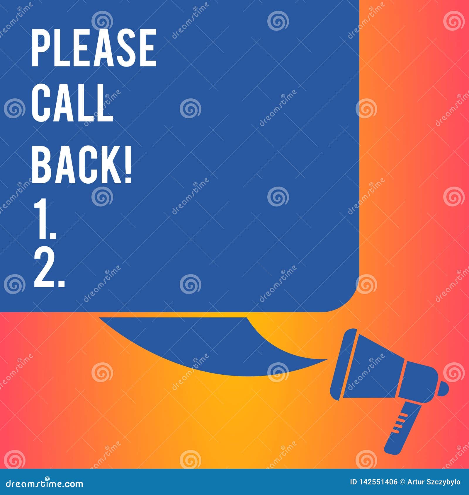 Handwriting Text Writing Please Call Back. Concept Meaning Invitation ...