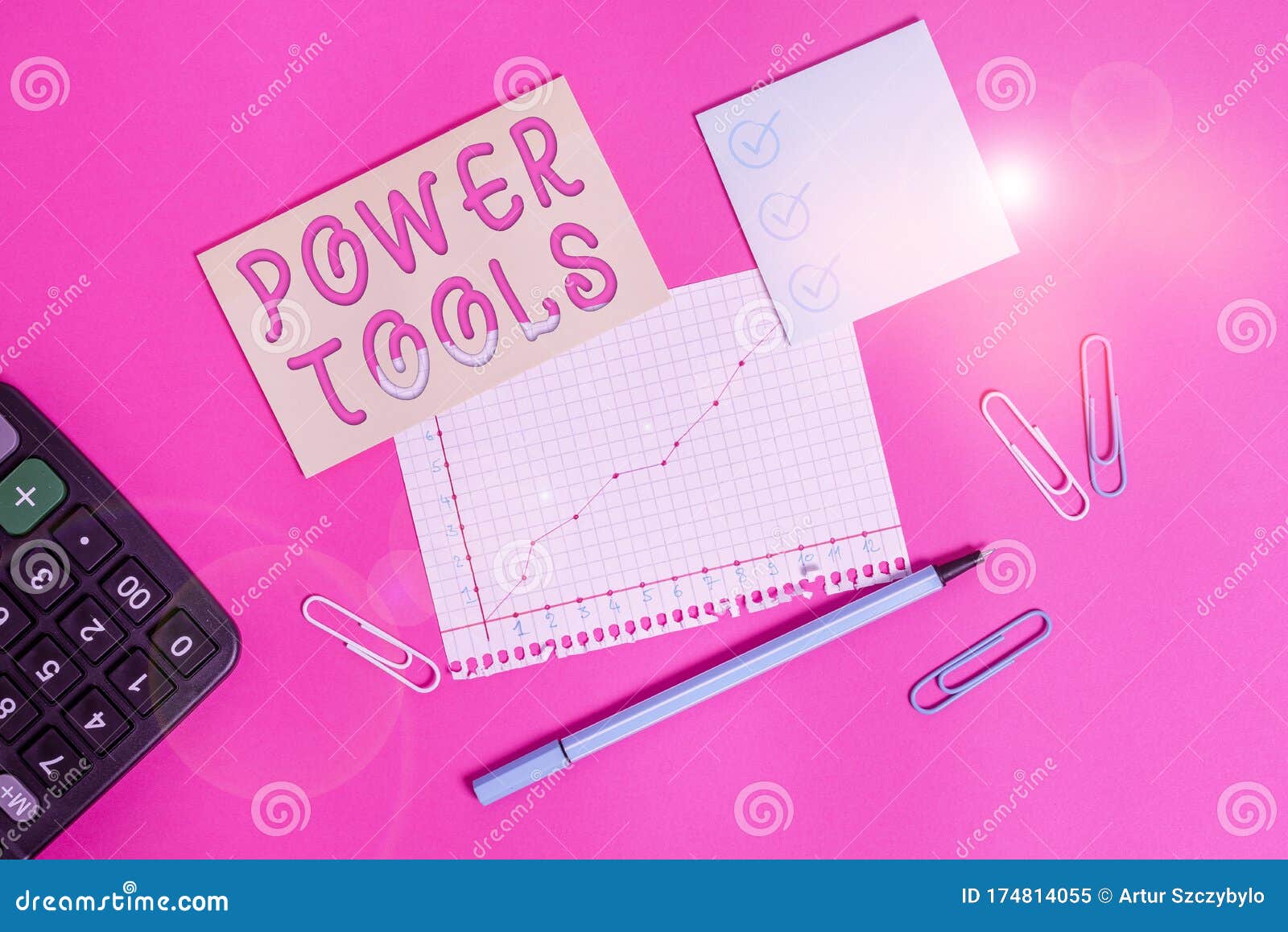 Handwriting Text Writing Power Tools. Concept Meaning Tool that is ...