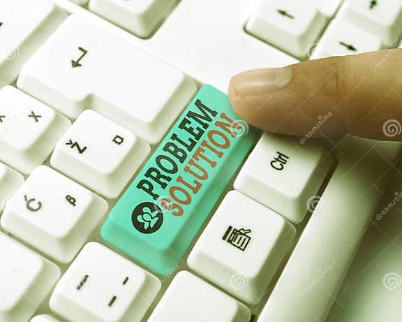 Handwriting Text Writing Problem Solution. Concept Meaning Solving Consists of Using Generic ...