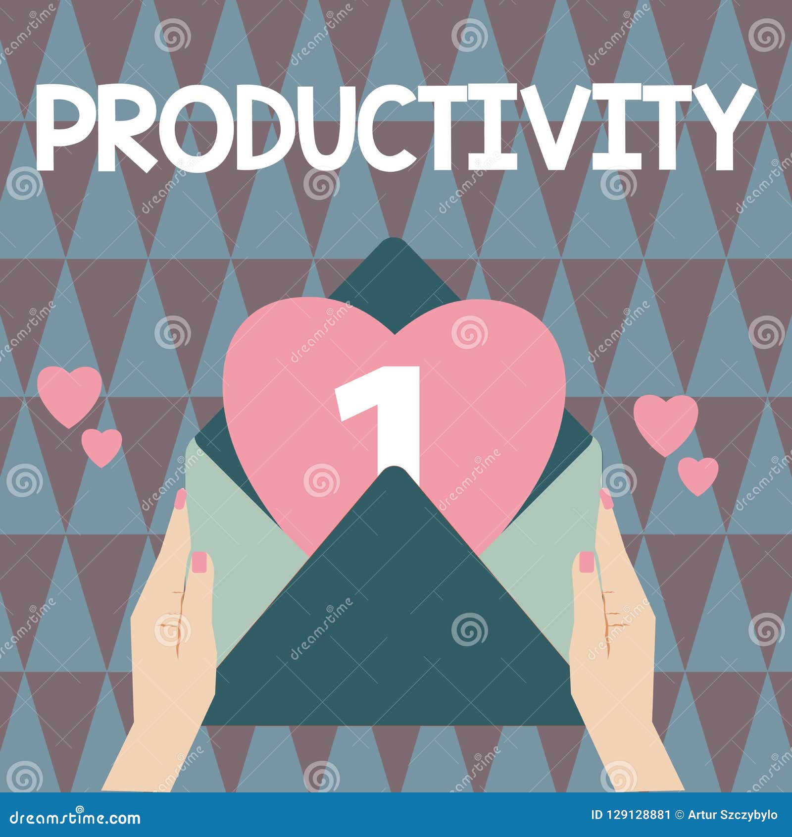 Handwriting Text Writing Productivity. Concept Meaning State or Quality ...