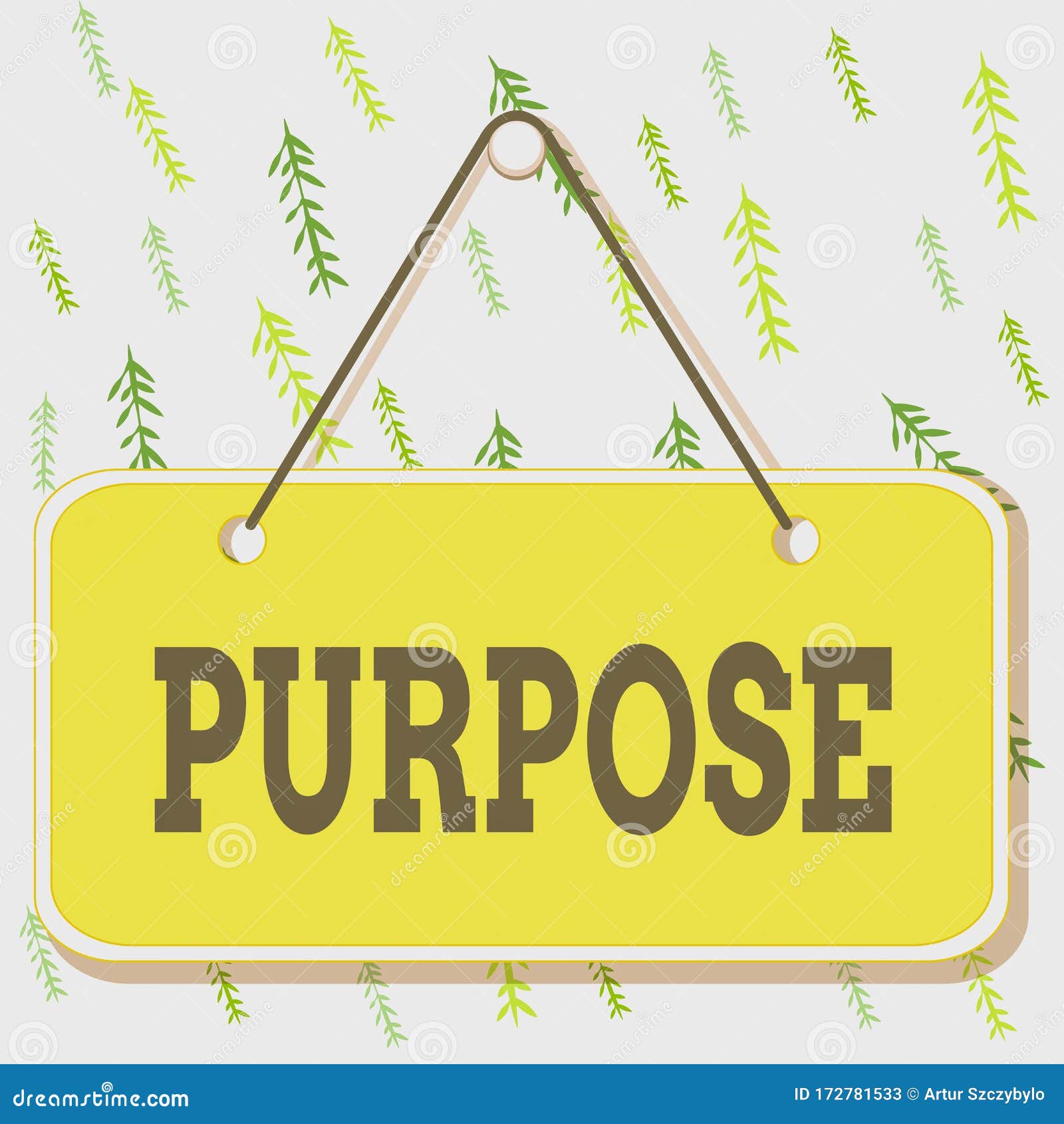 Handwriting Text Writing Purpose. Concept Meaning the Reason for Which ...