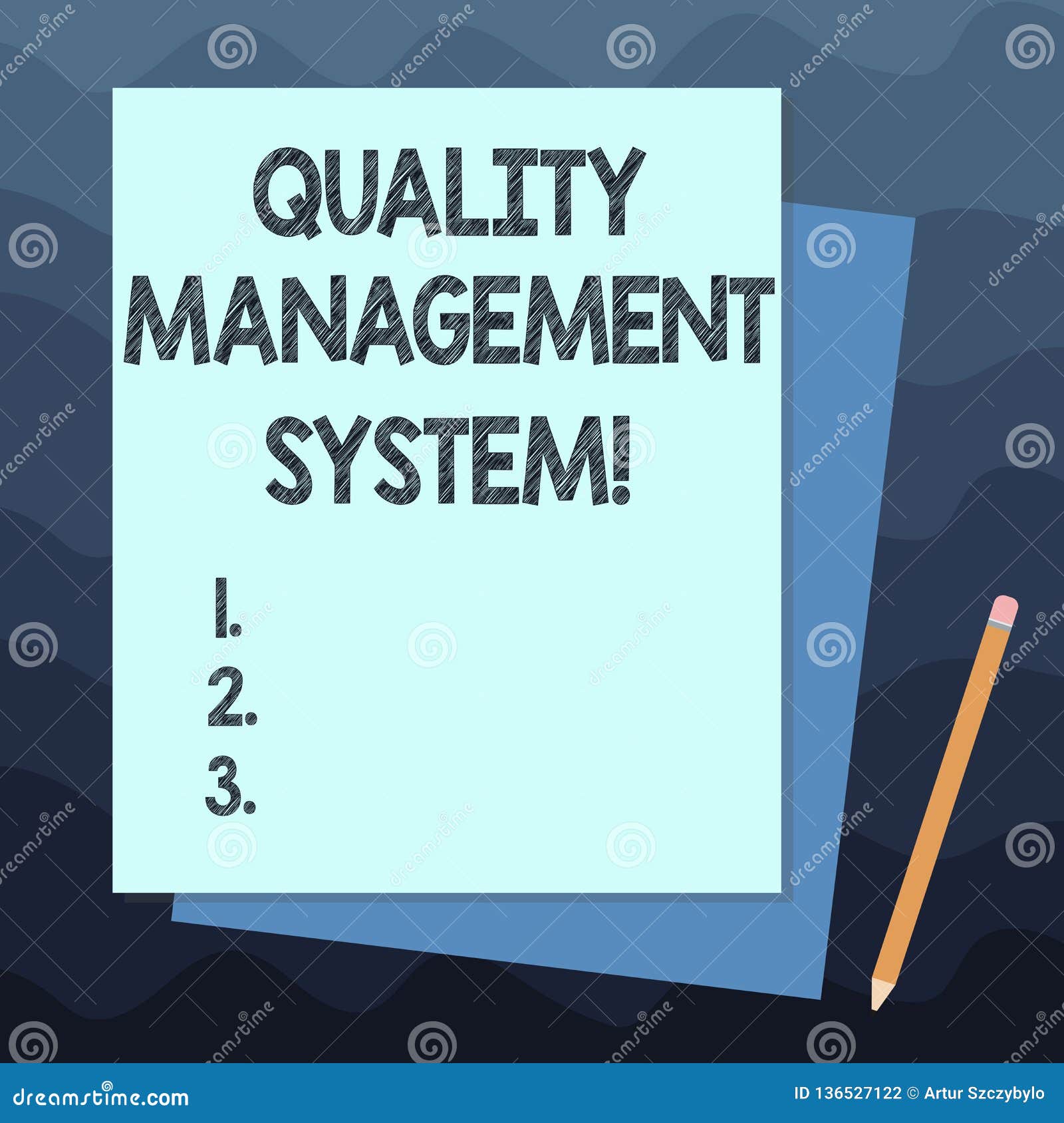 Handwriting Text Writing Quality Management System. Concept Meaning ...