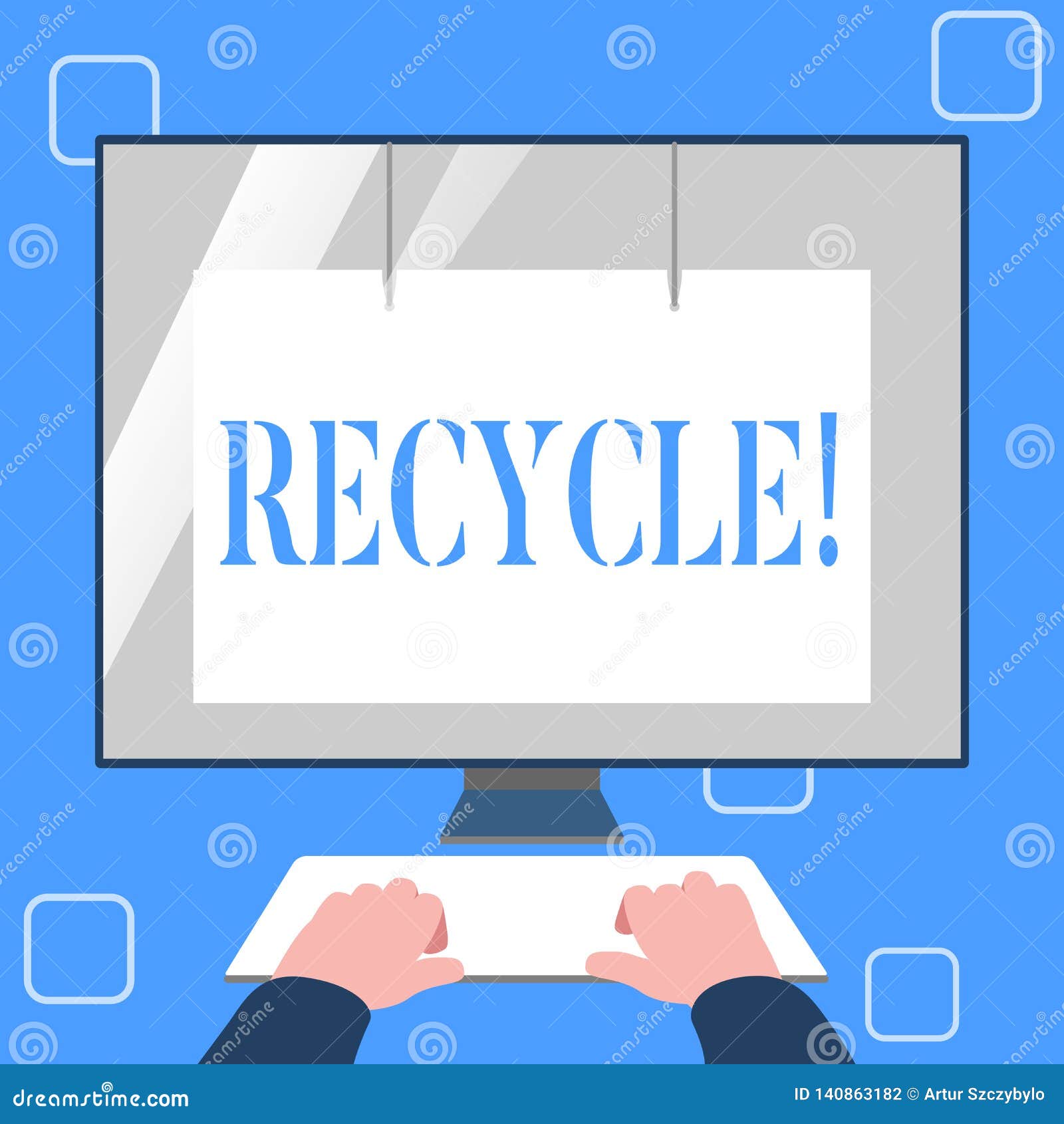 Handwriting Text Writing Recycle. Concept Meaning Converting Waste into ...