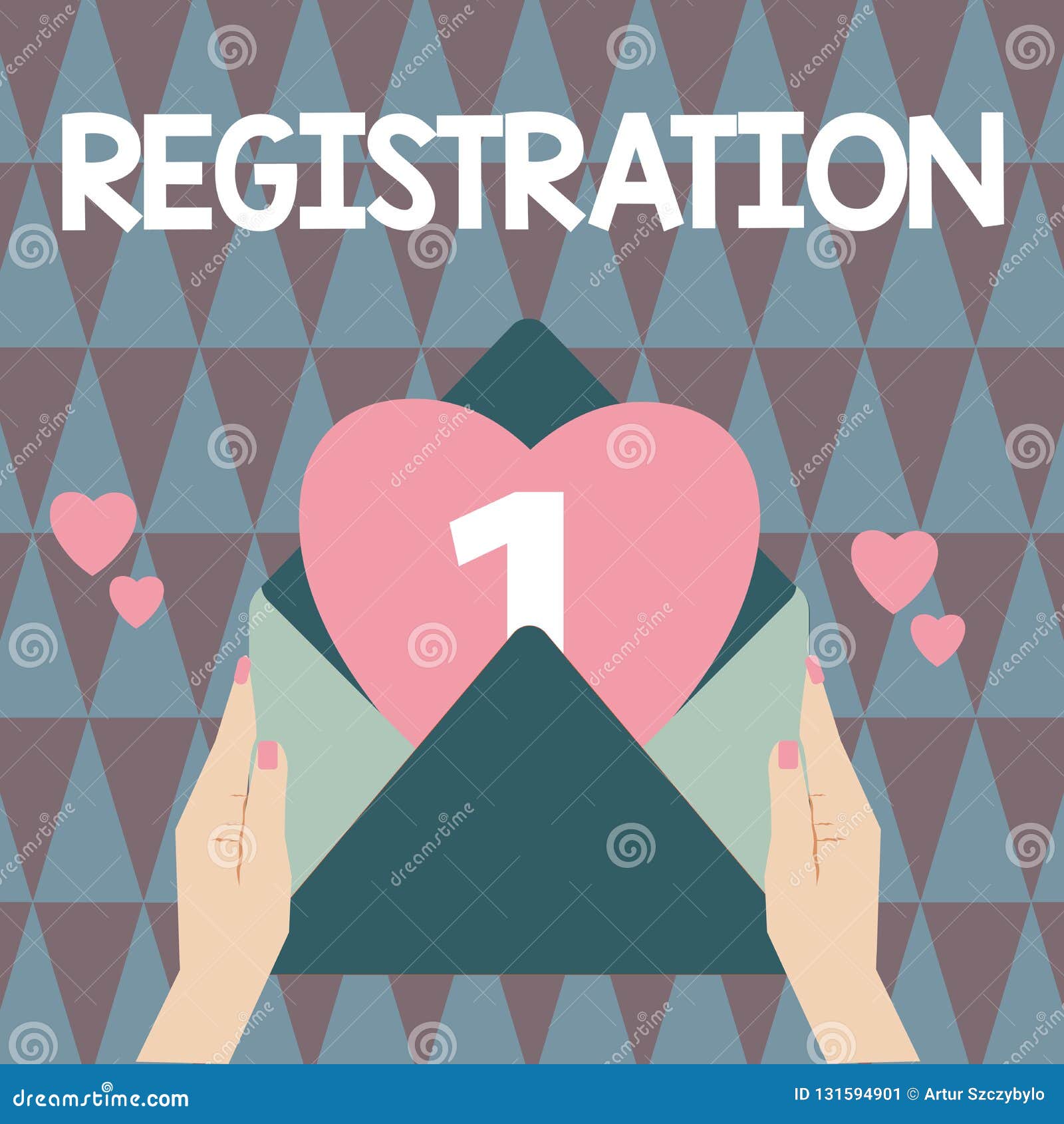 Handwriting Text Writing Registration. Concept Meaning Action or ...