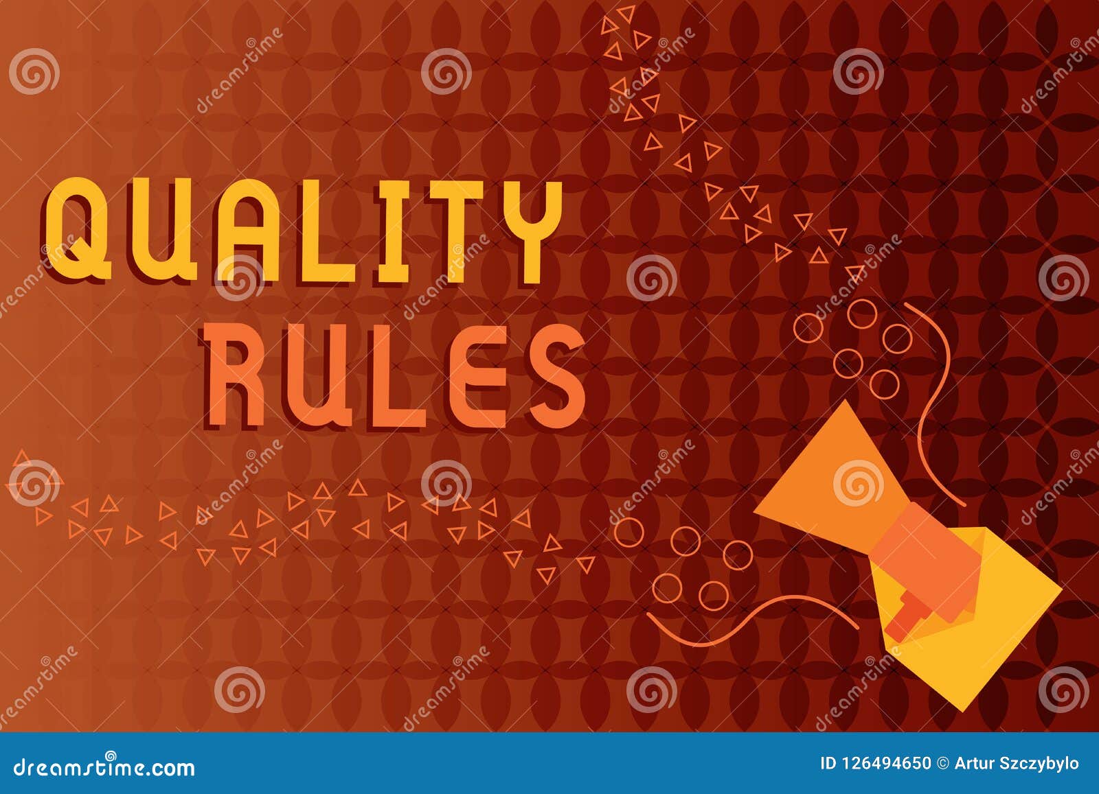 Handwriting Text Writing Regulations Rules. Concept Meaning Standard ...