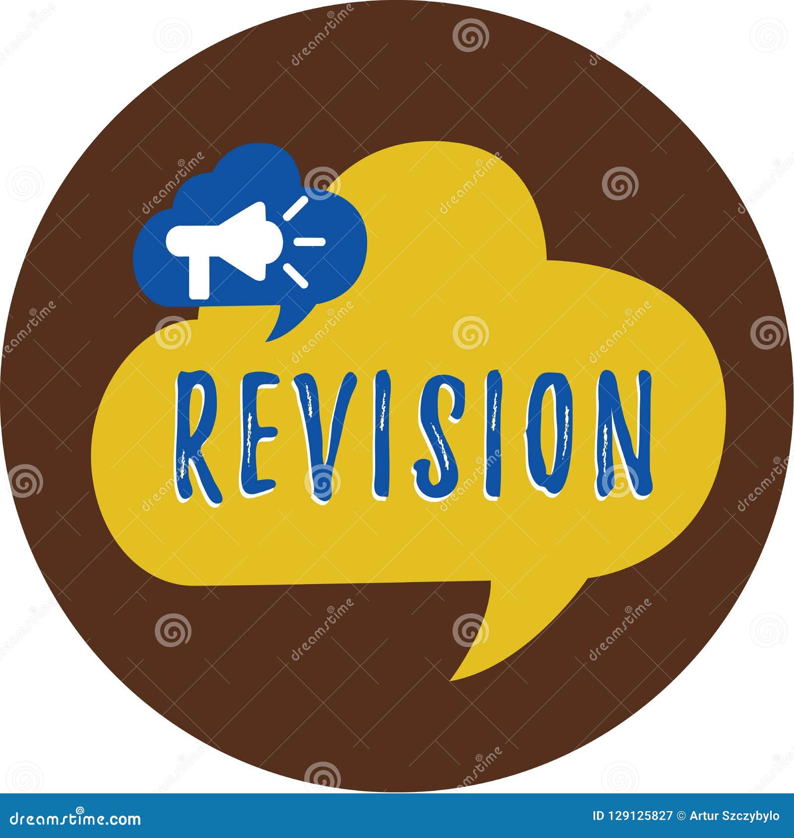 Handwriting Text Writing Revision. Concept Meaning Revised Edition or ...