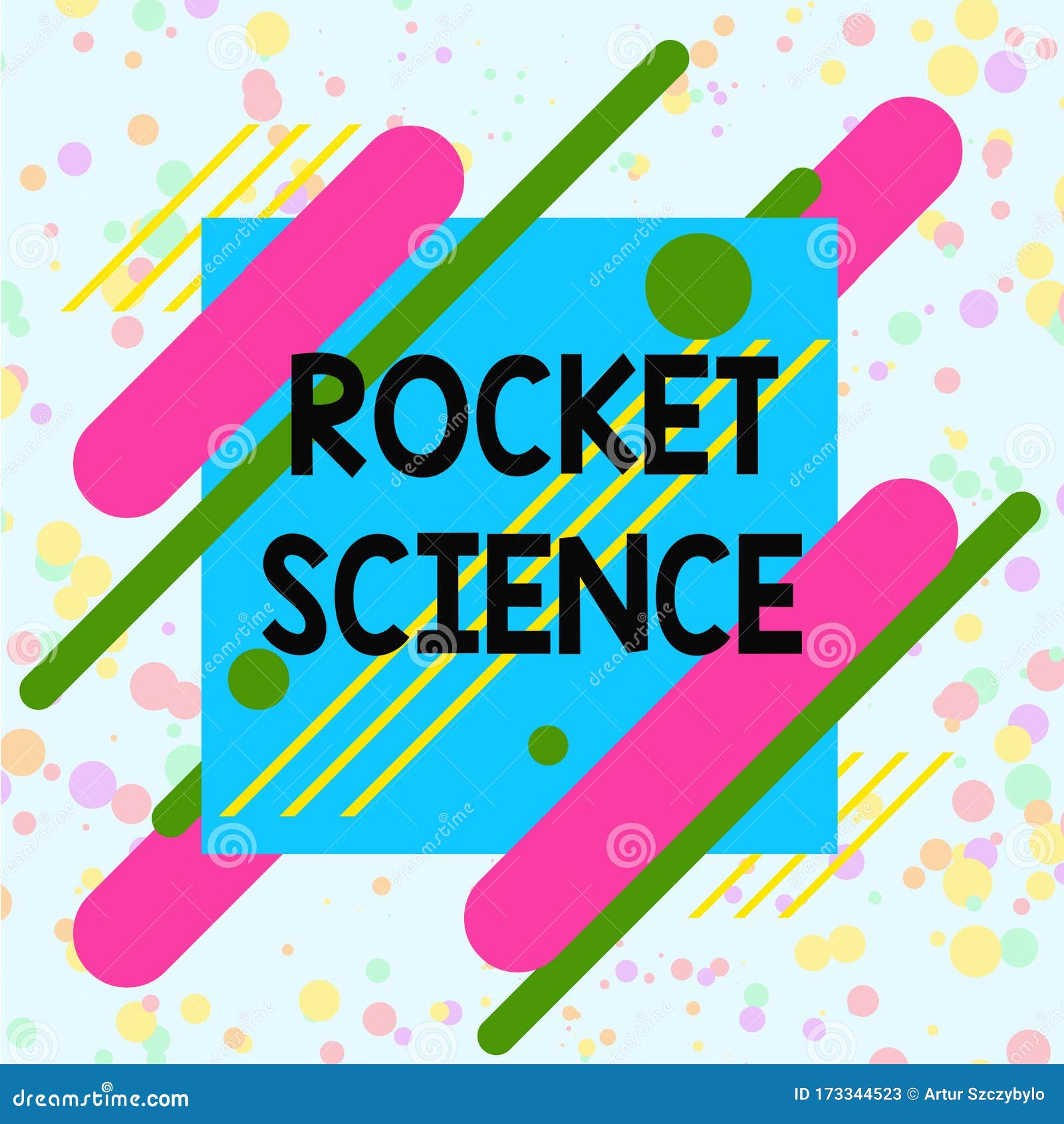 Handwriting Text Writing Rocket Science. Concept Meaning Difficult ...