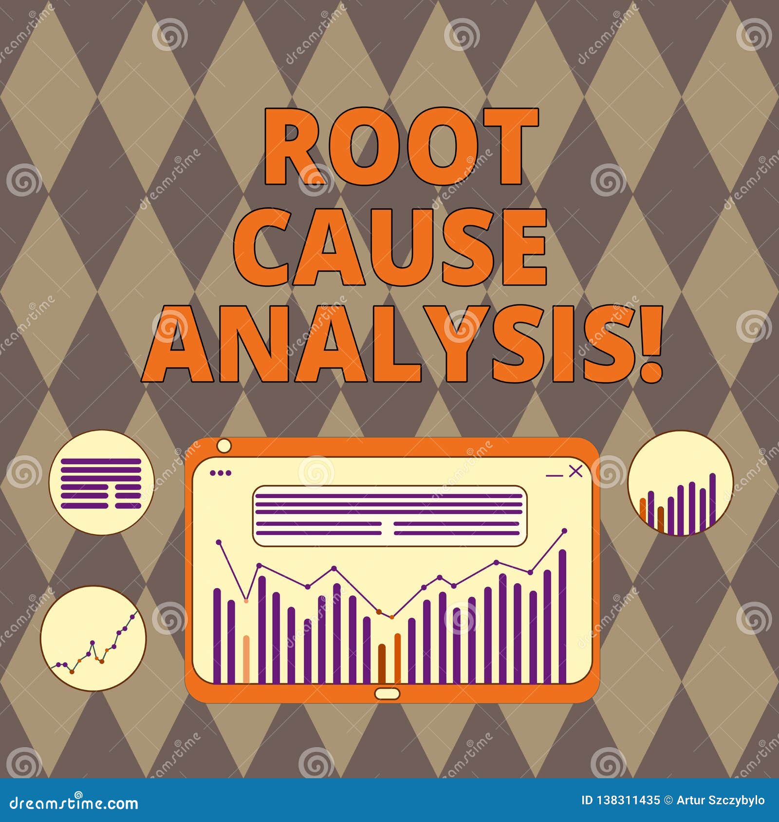 Handwriting Text Writing Root Cause Analysis. Concept Meaning Method of ...