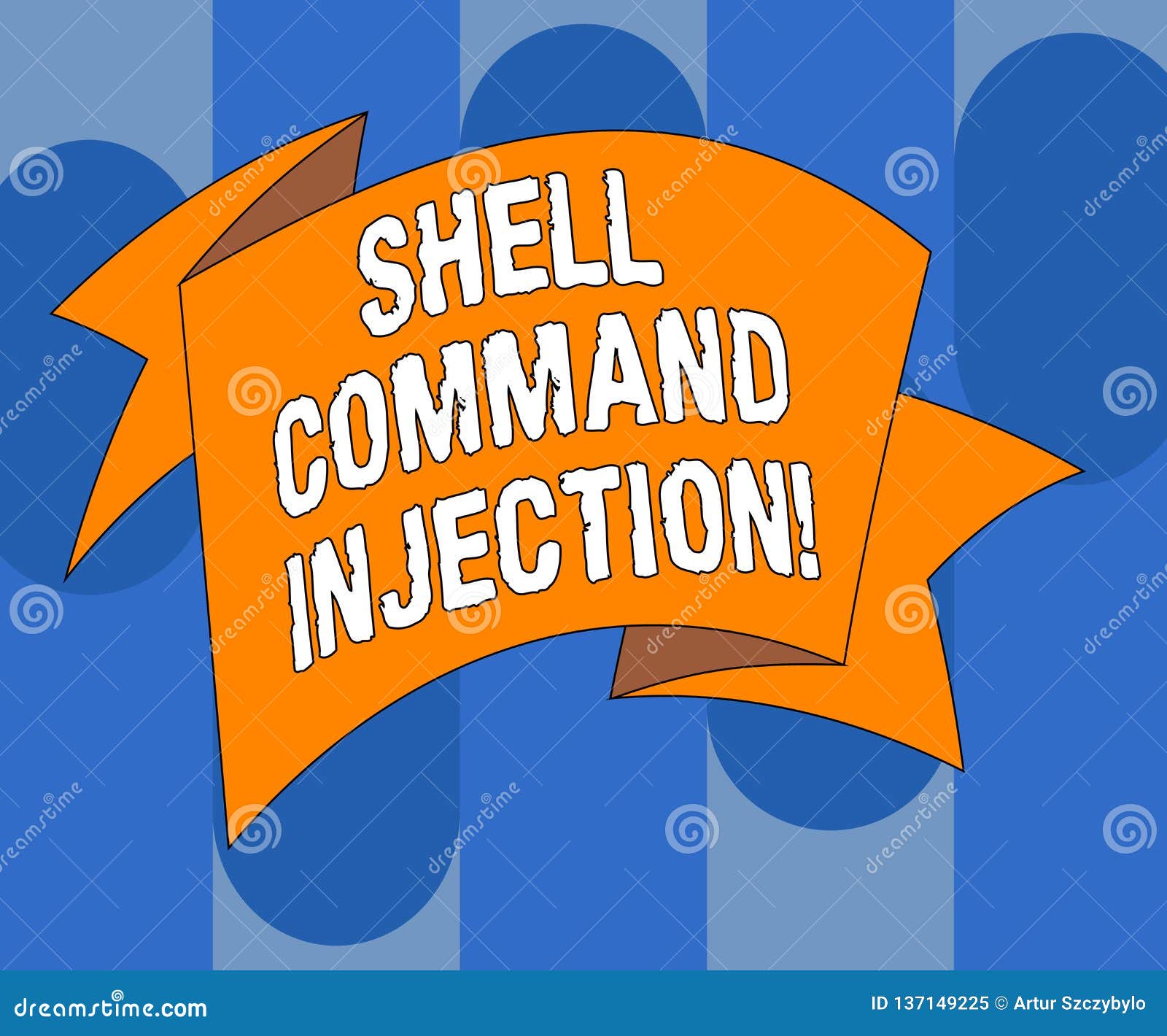 Handwriting Text Writing Shell Comanalysisd Injection. Concept Meaning Used by Hackers To ...