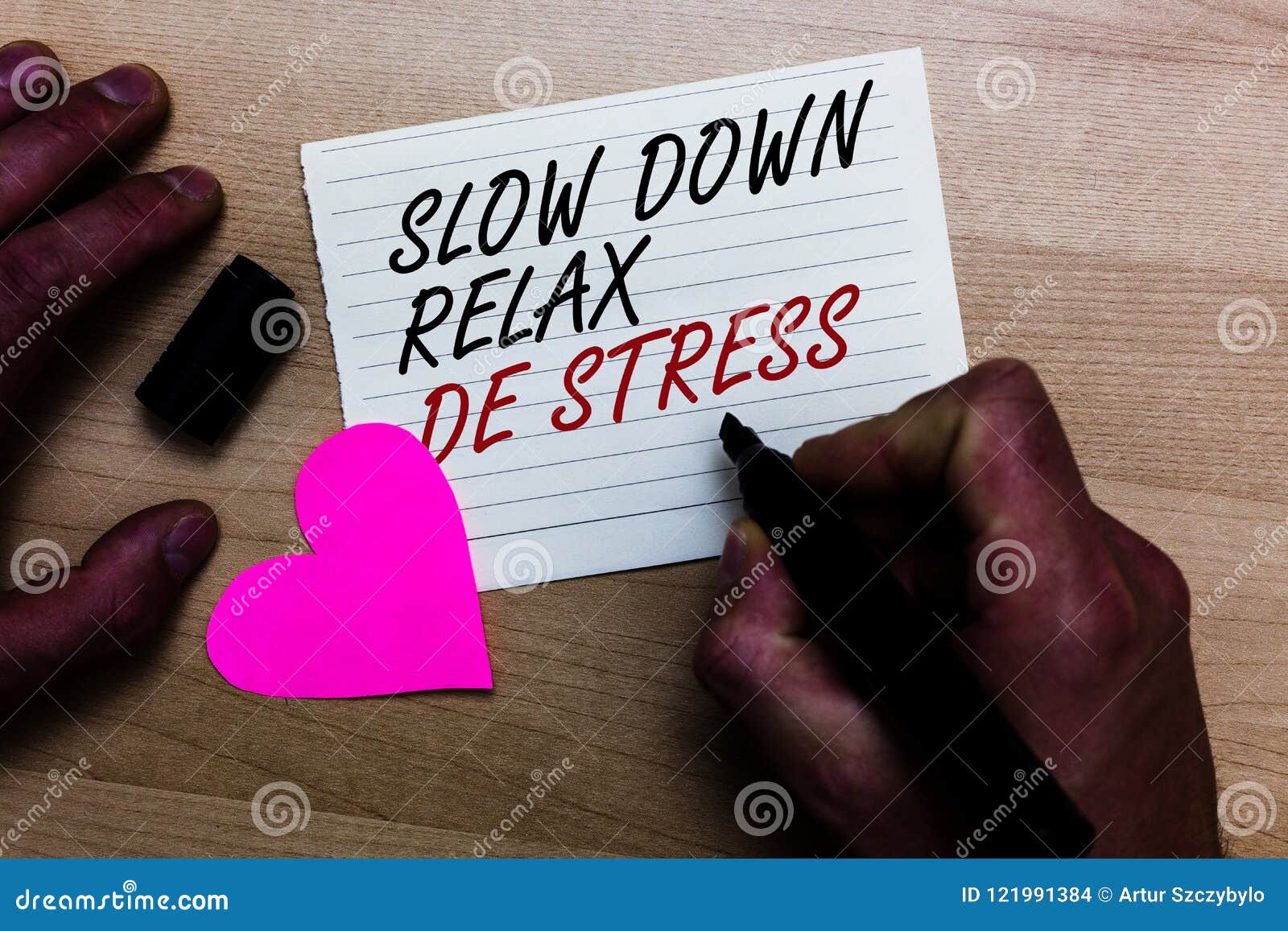 Handwriting Text Writing Slow Down Relax De Stress. Concept Meaning ... Handwriting Text Writing Slow Down Relax De Stress. Concept Meaning ...