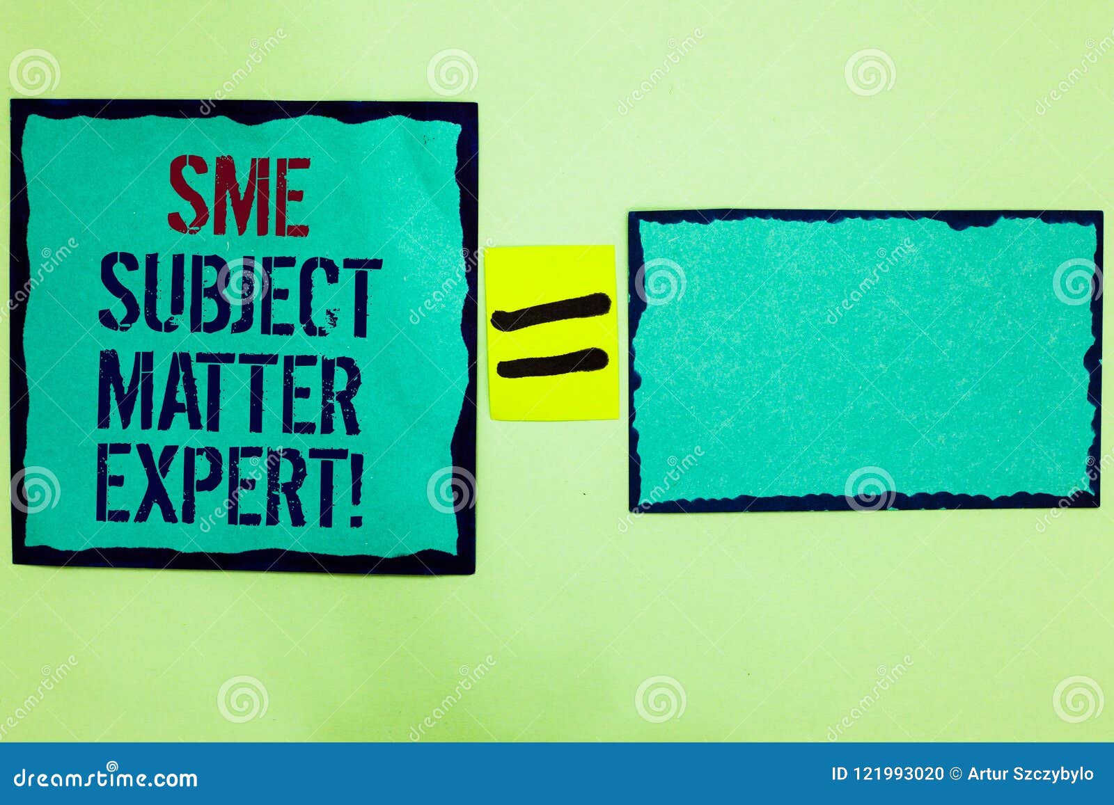 Handwriting Text Writing Sme Subject Matter Expert. Concept Meaning ...