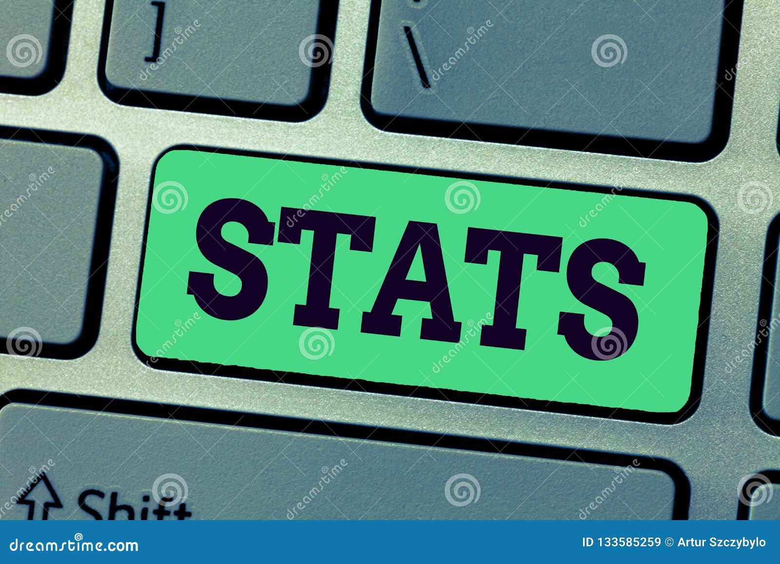 Handwriting Text Writing Stats Concept Meaning Practice Or Science Of Collecting And Analysing