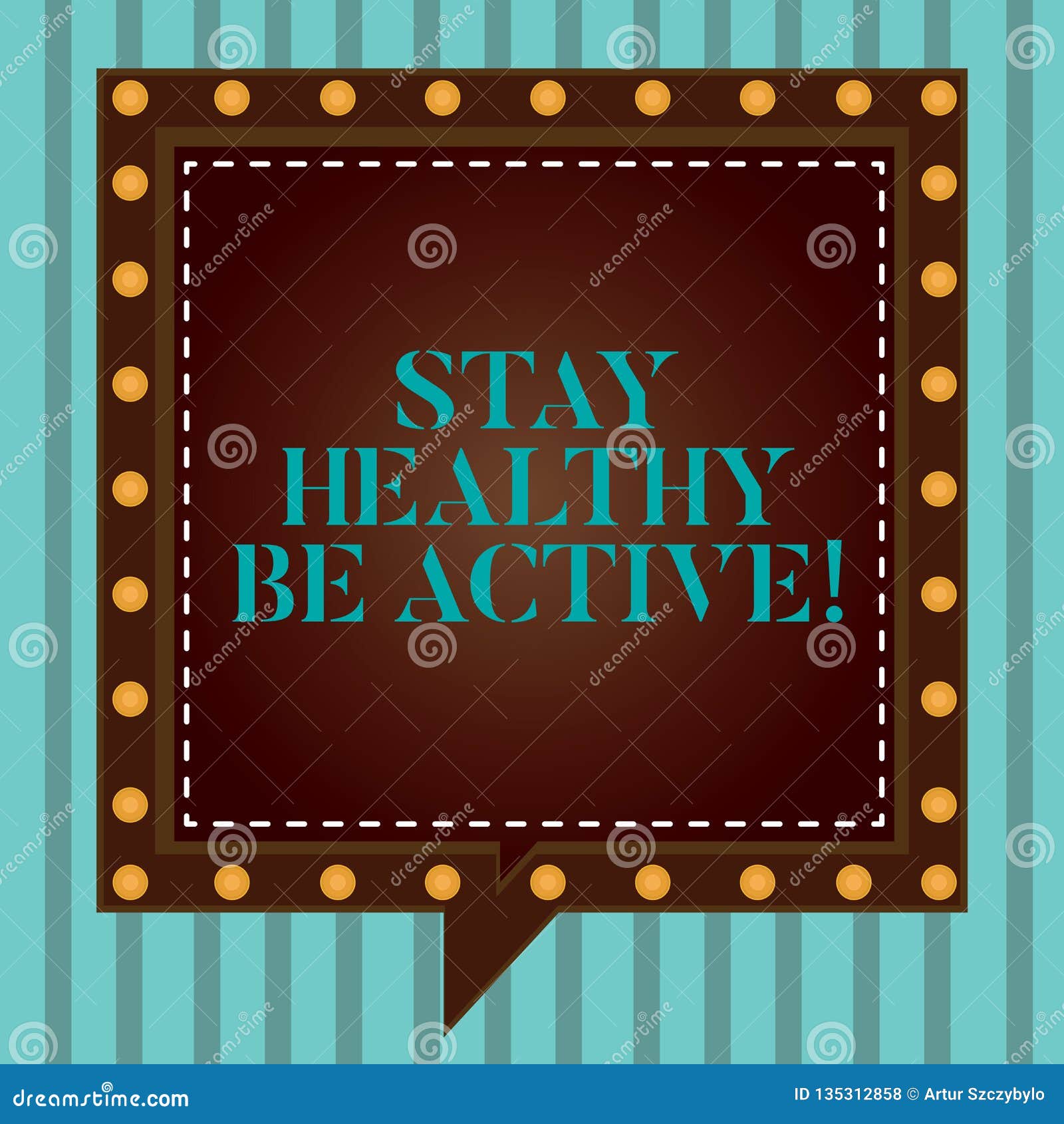 Handwriting Text Writing Stay Healthy Be Active. Concept Meaning Take ...