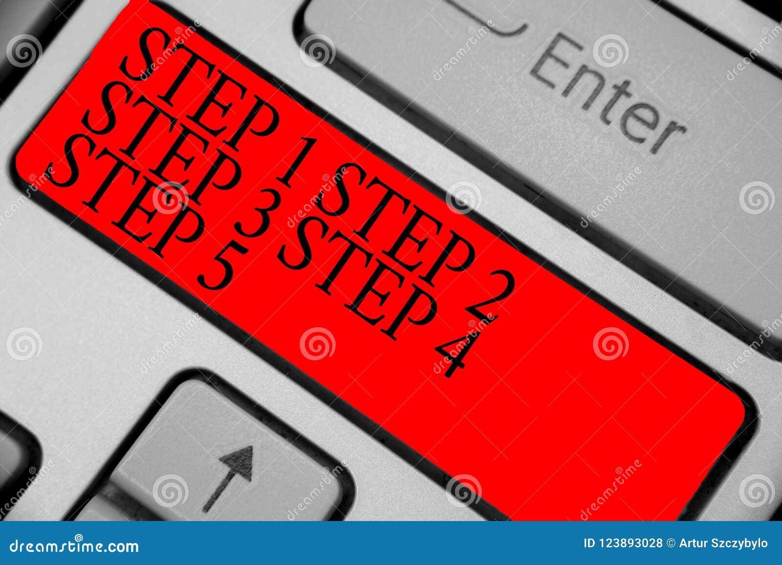 Handwriting Text Writing Step Concept Meaning Steps Levels of a Process ...