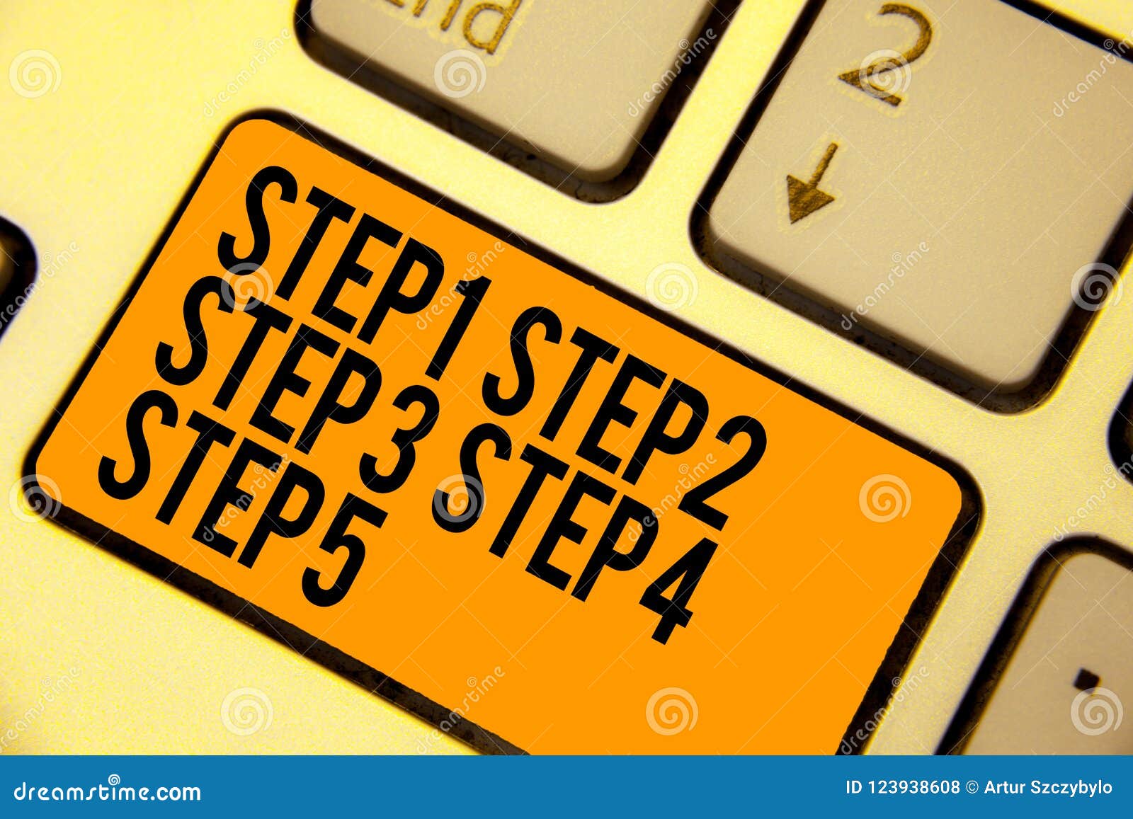 Handwriting Text Writing Step Concept Meaning Steps Levels of a Process ...