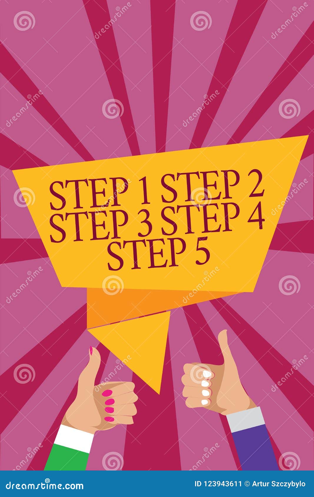 Handwriting Text Writing Step Concept Meaning Steps Levels of a Process ...