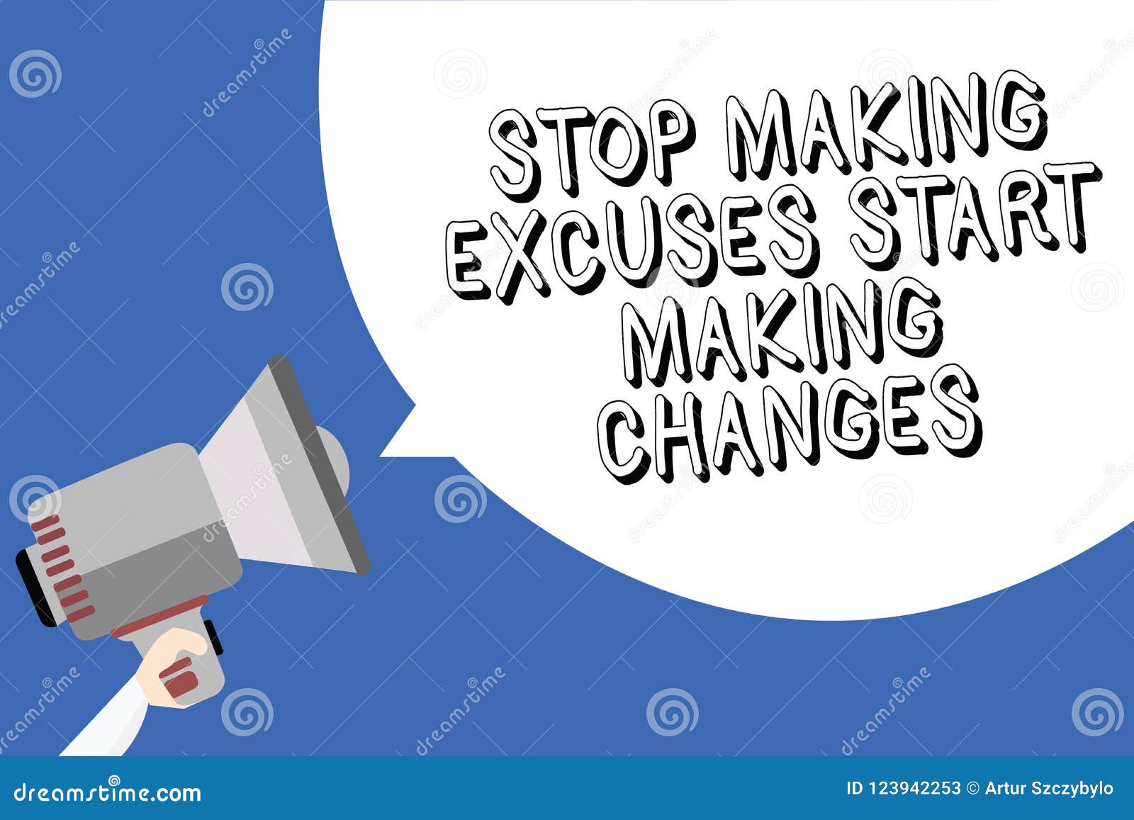 Handwriting Text Writing Stop Making Excuses Start Making Changes ...