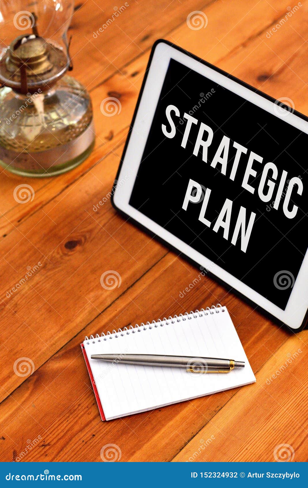 Handwriting Text Writing Strategic Plan. Concept Meaning a Systematic ...