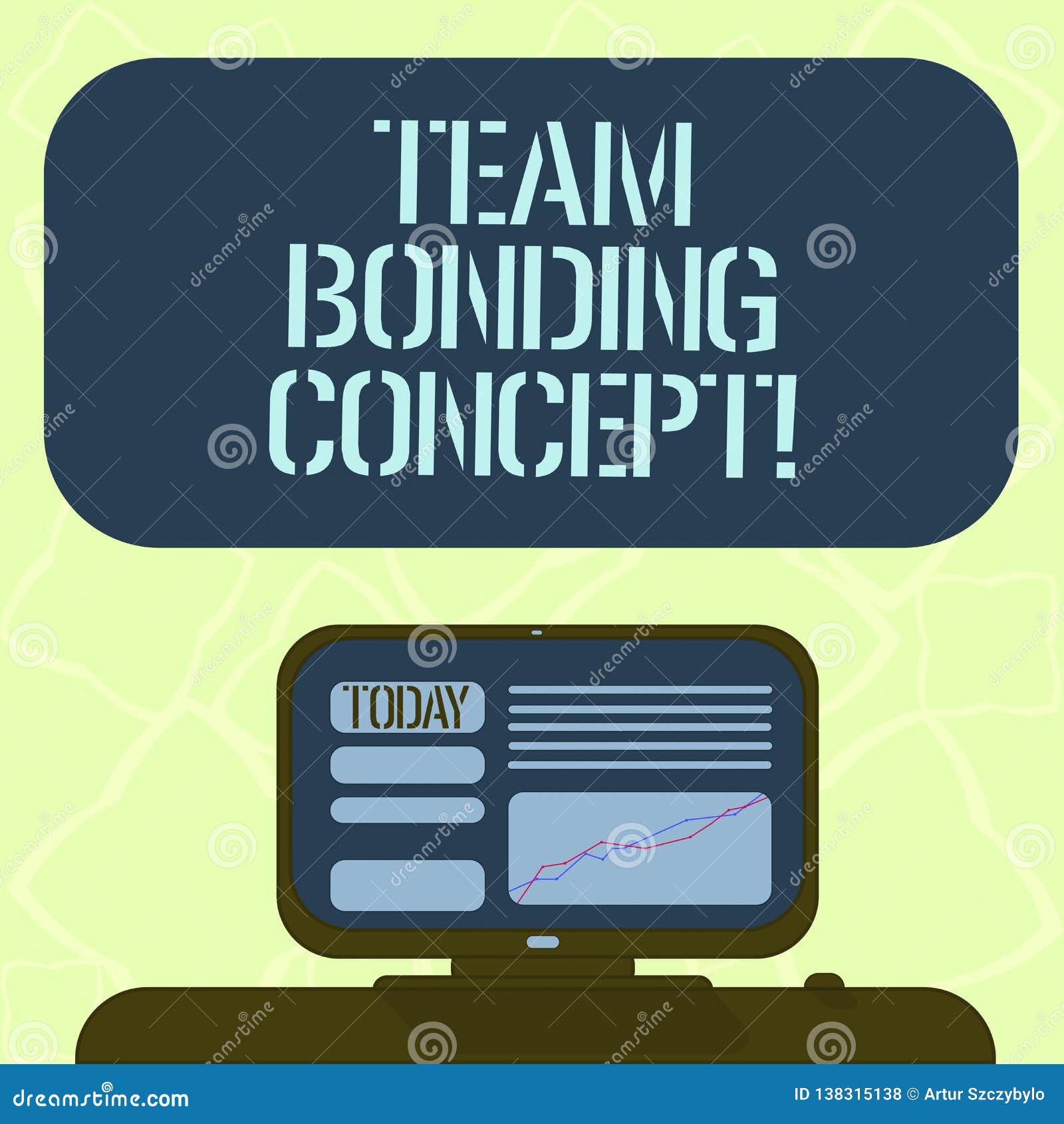 Handwriting Text Writing Team Bonding Concept. Concept Meaning Improve ...