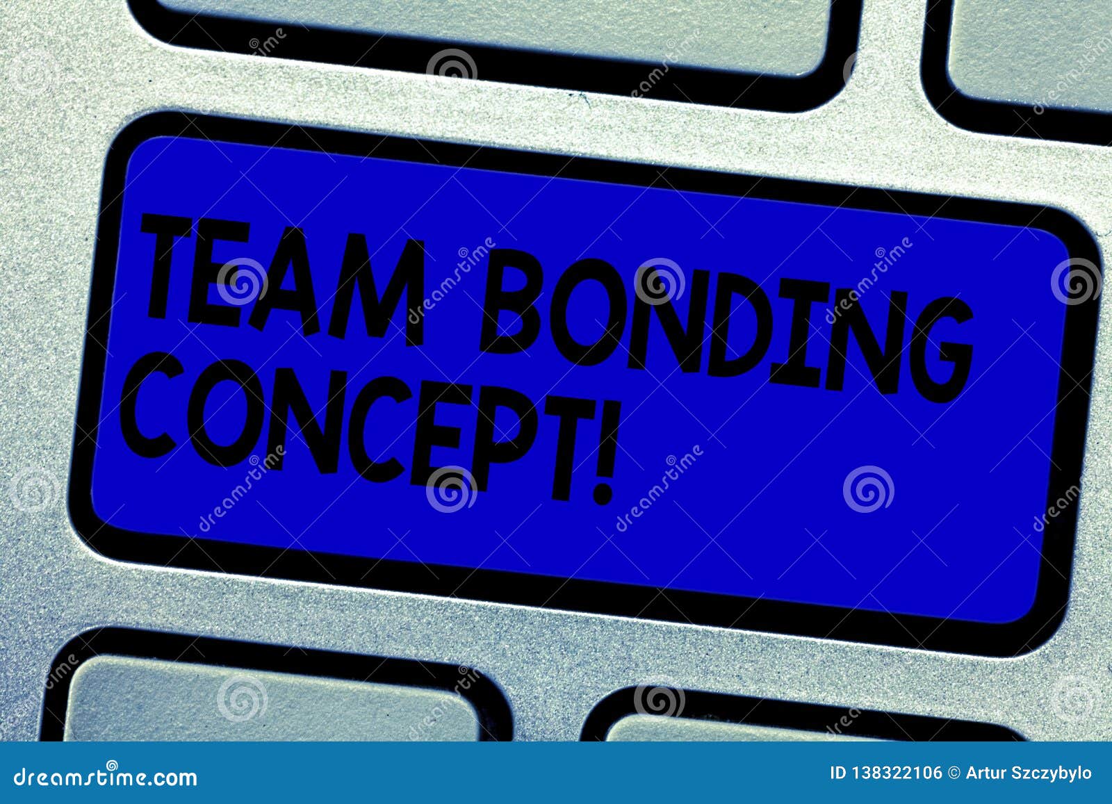 Handwriting Text Writing Team Bonding Concept. Concept Meaning Improve ...