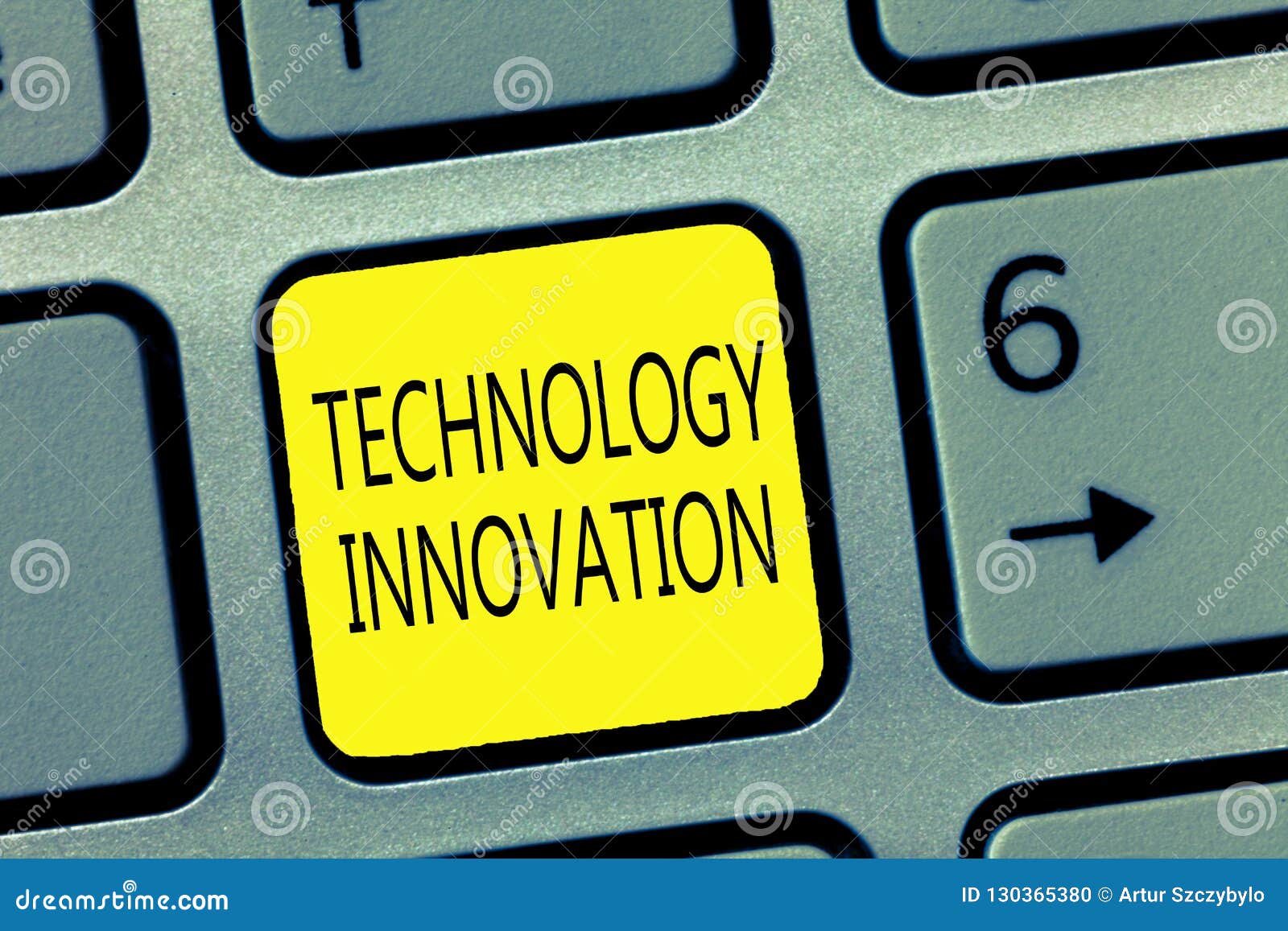 Handwriting Text Writing Technology Innovation. Concept Meaning ...