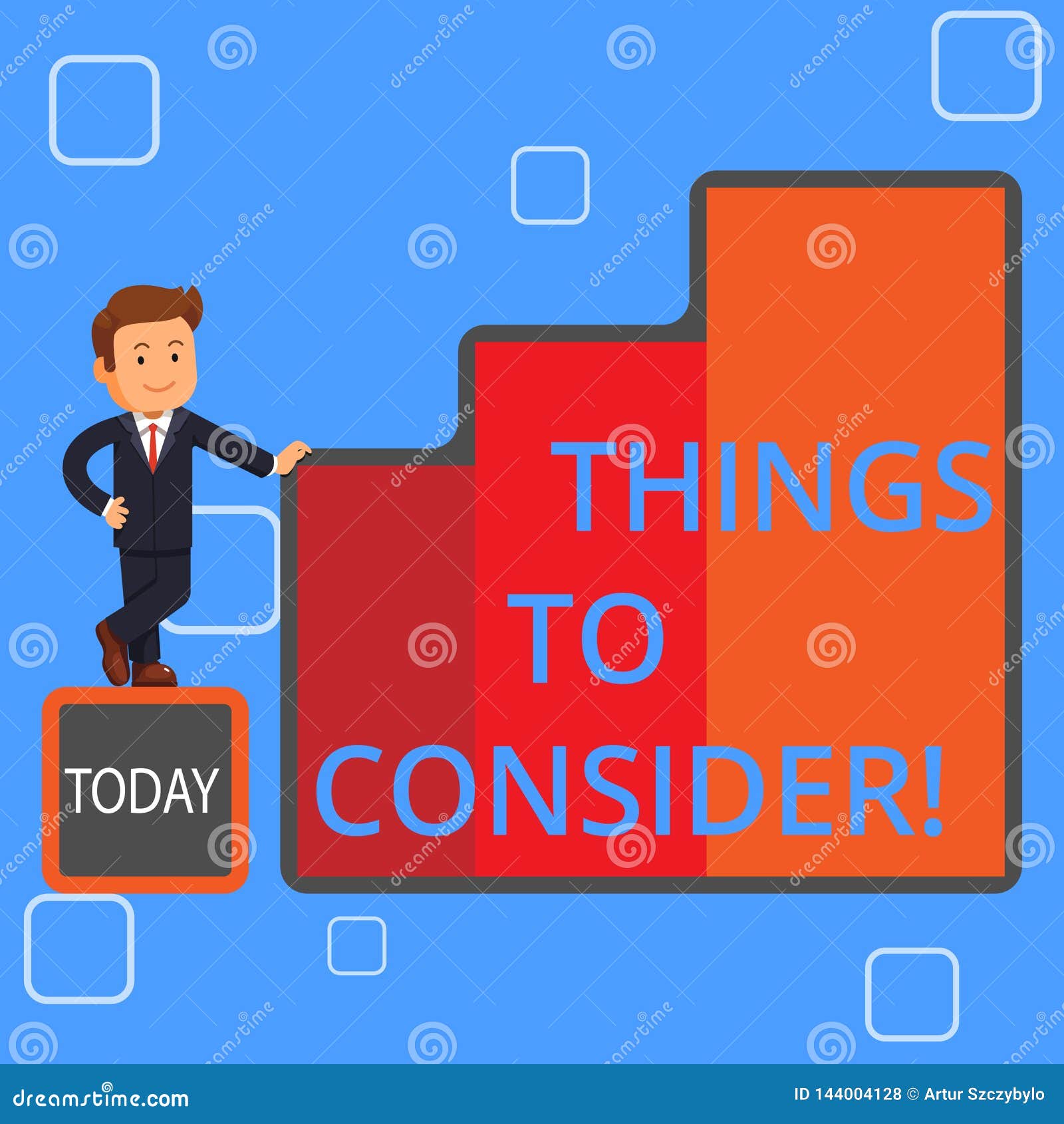 Handwriting Text Writing Things To Consider. Concept Meaning Think ...