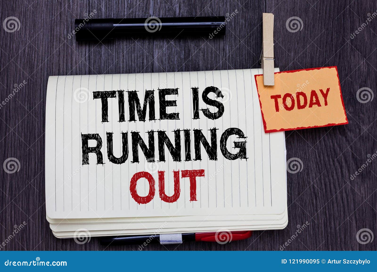 Handwriting Text Writing Time is Running Out. Concept Meaning Deadline ... Handwriting Text Writing Time is Running Out. Concept Meaning Deadline ...