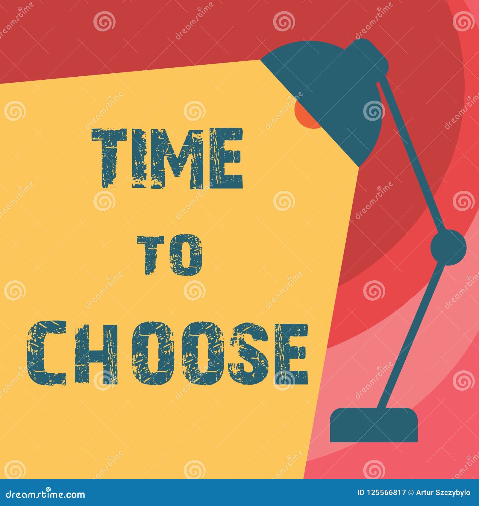 Handwriting Text Writing Time To Choose. Concept Meaning Judging the ...