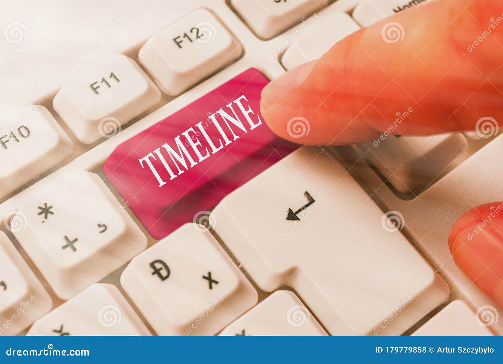 Handwriting Text Writing Timeline. Concept Meaning Graphical ...