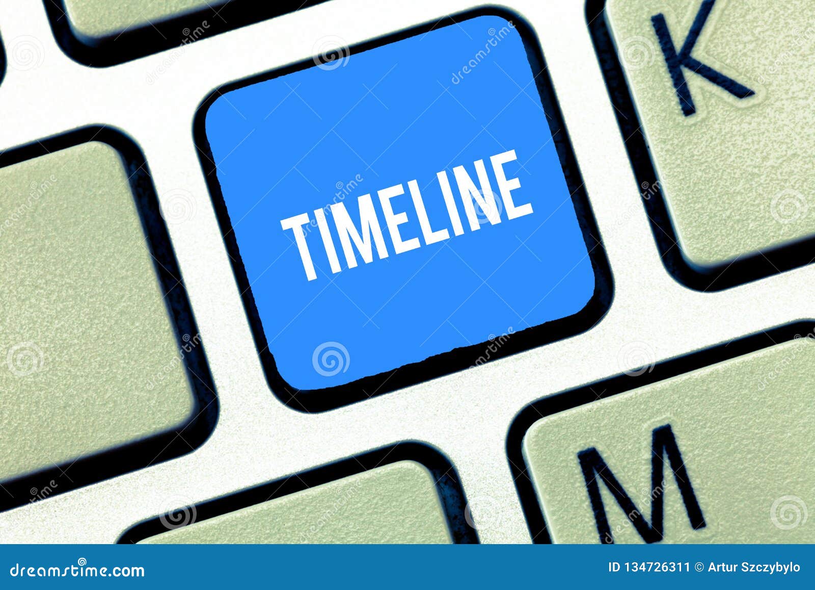 Handwriting Text Writing Timeline. Concept Meaning Graphical ...