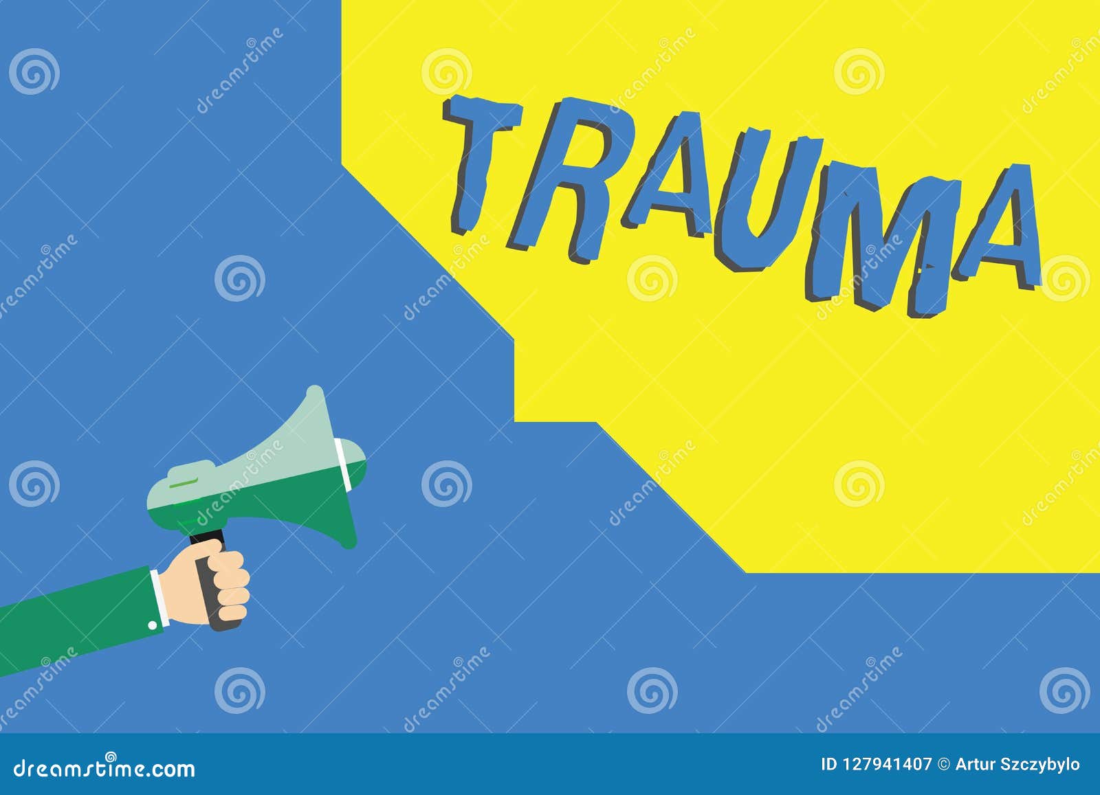 Handwriting Text Writing Trauma. Concept Meaning Deeply Distressing or ...